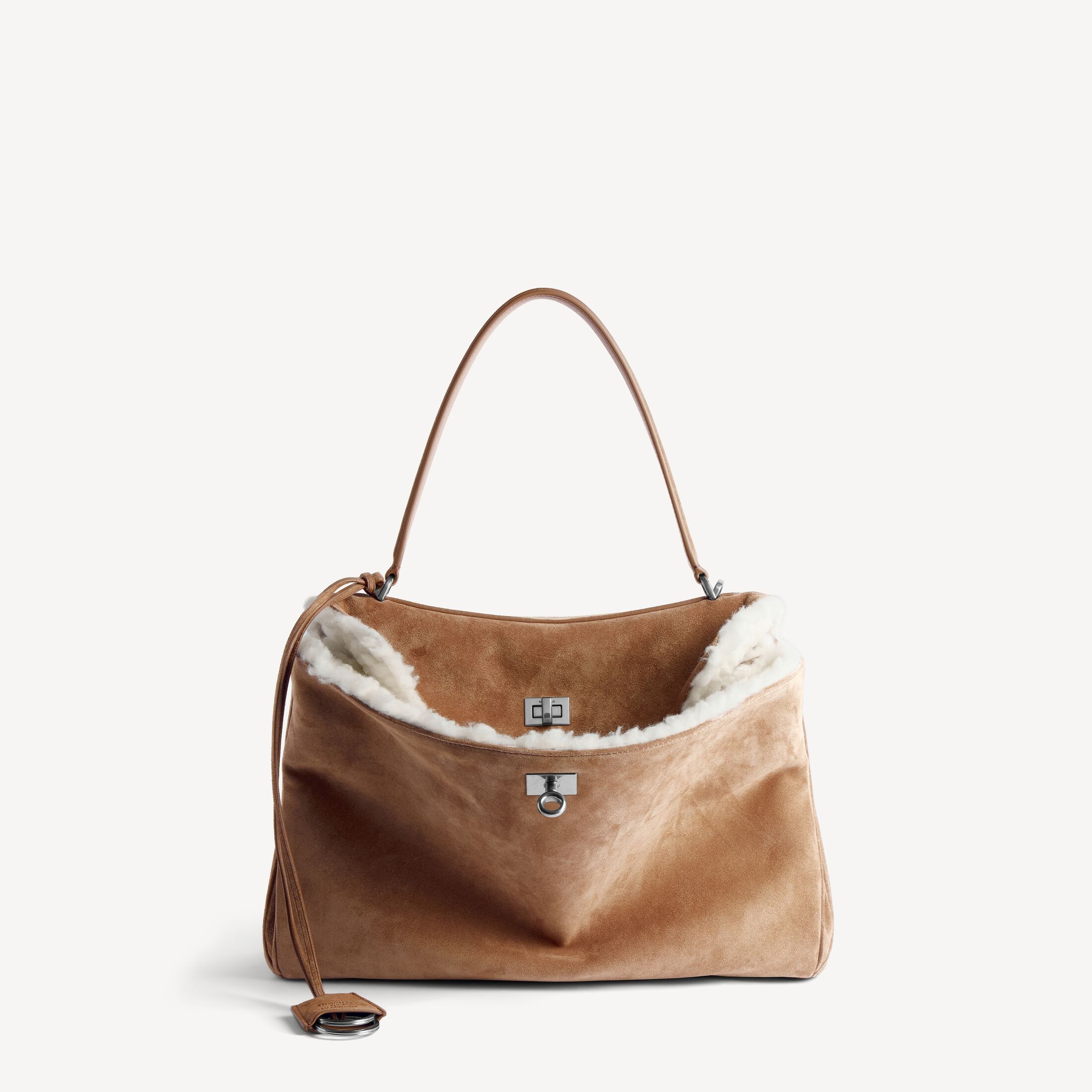 Women's Rodeo Handbag Medium in Noce/white | Balenciaga HK