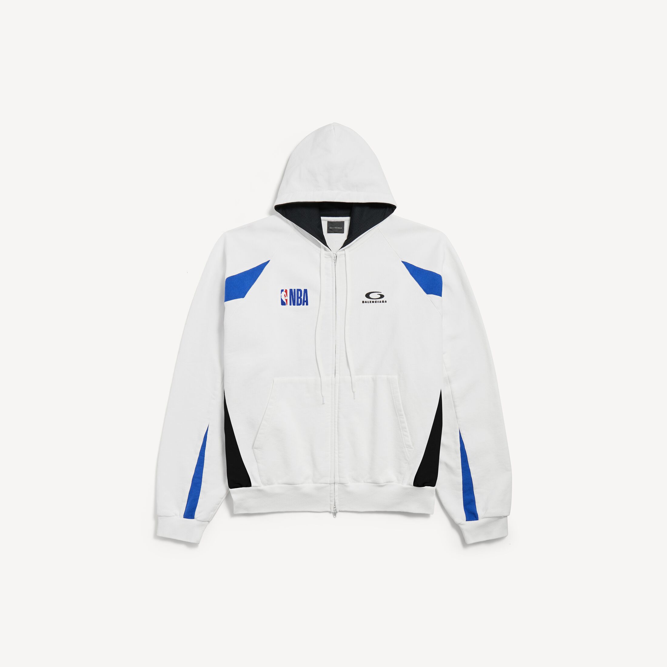 Balenciaga | nba collaboration oversized zip-up hoodie