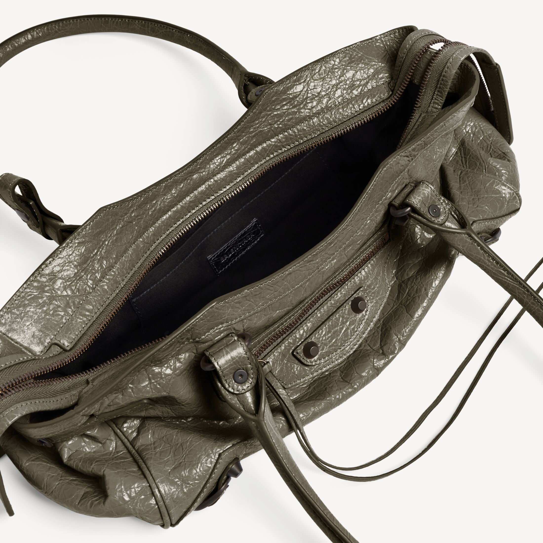 Sac Le City East-west pour Femme en Vert Militaire | Balenciaga FR