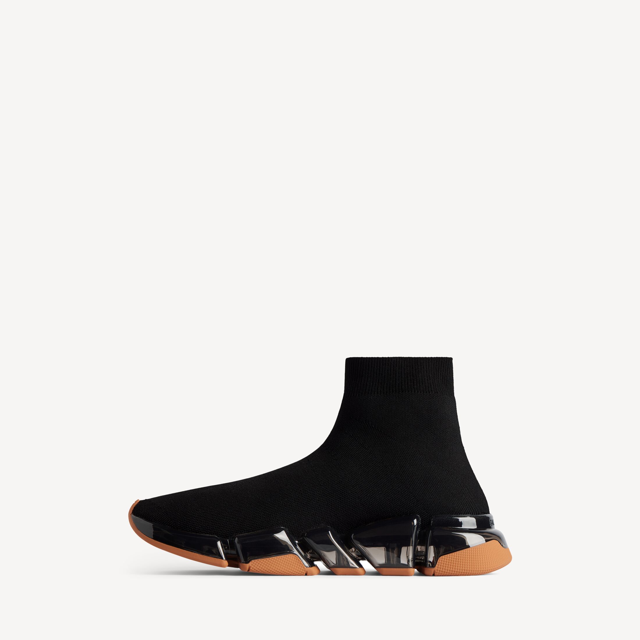Speed 2.0 full clear sole recycled knit sneaker