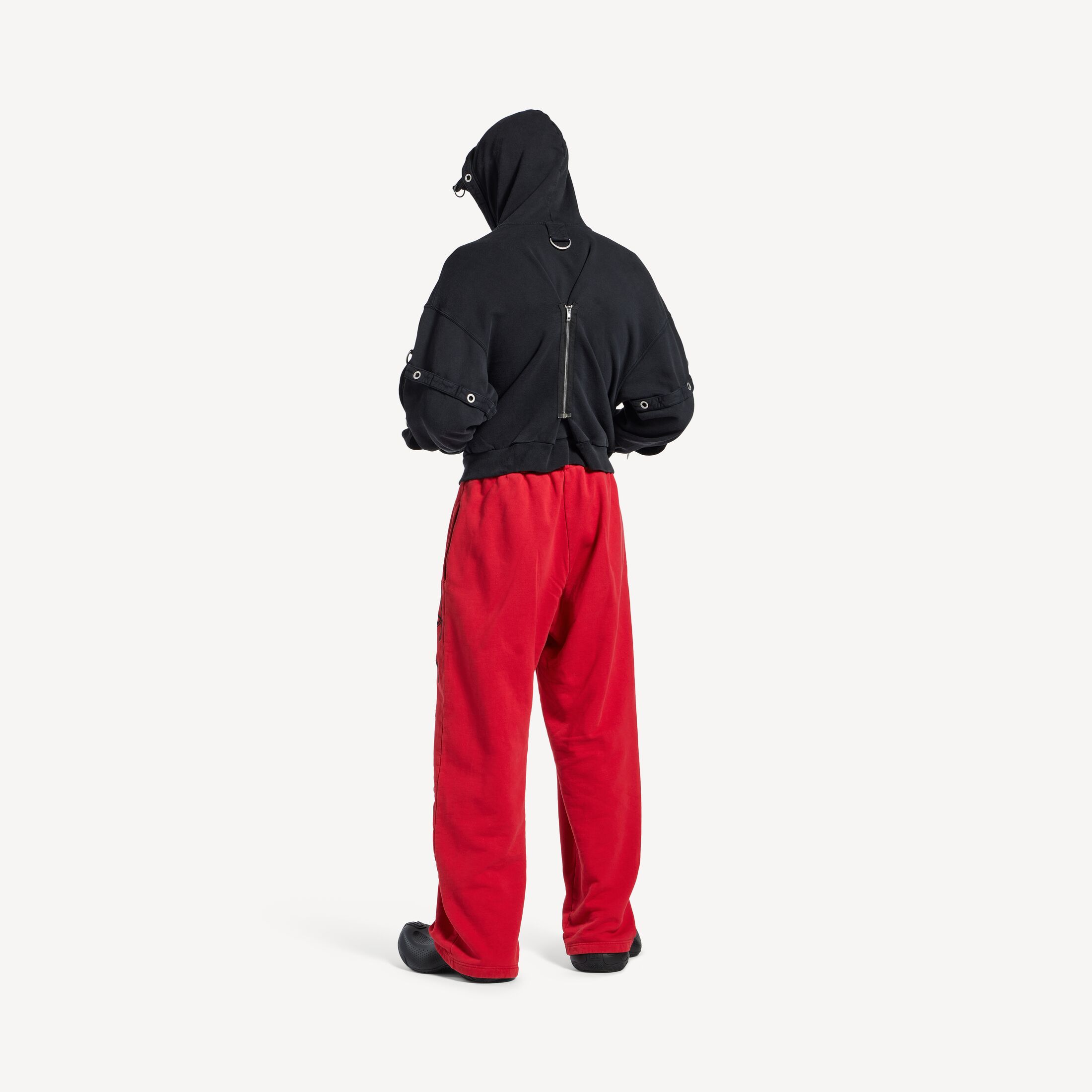 Cursive baggy pants