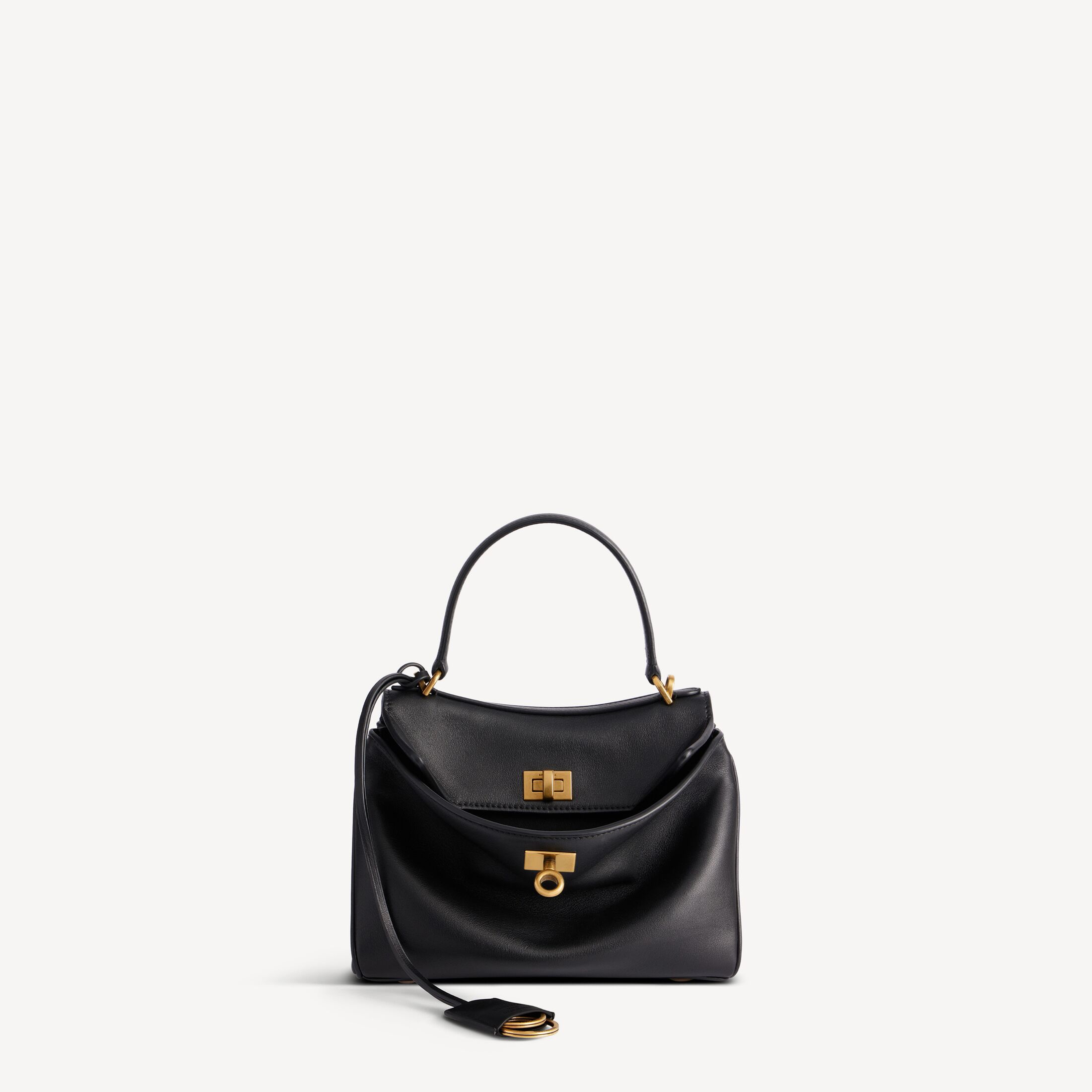 Women's Rodeo Handbag Mini in Black | Balenciaga US