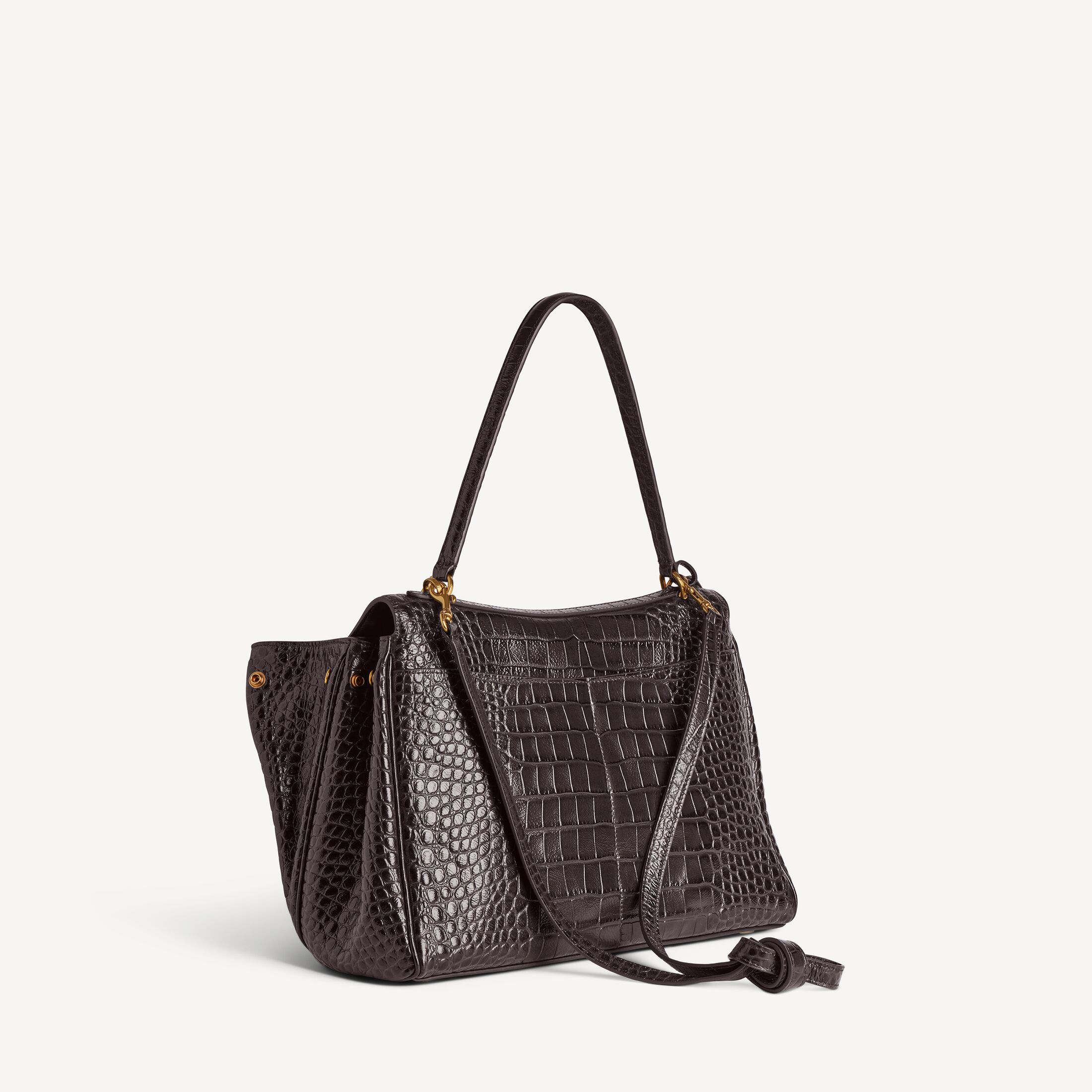 Women's Rodeo Handbag Medium in Espresso | Balenciaga AU