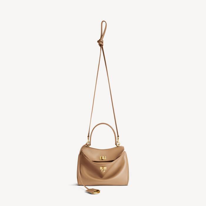 Women's Rodeo Handbag Mini in Latte | Balenciaga US