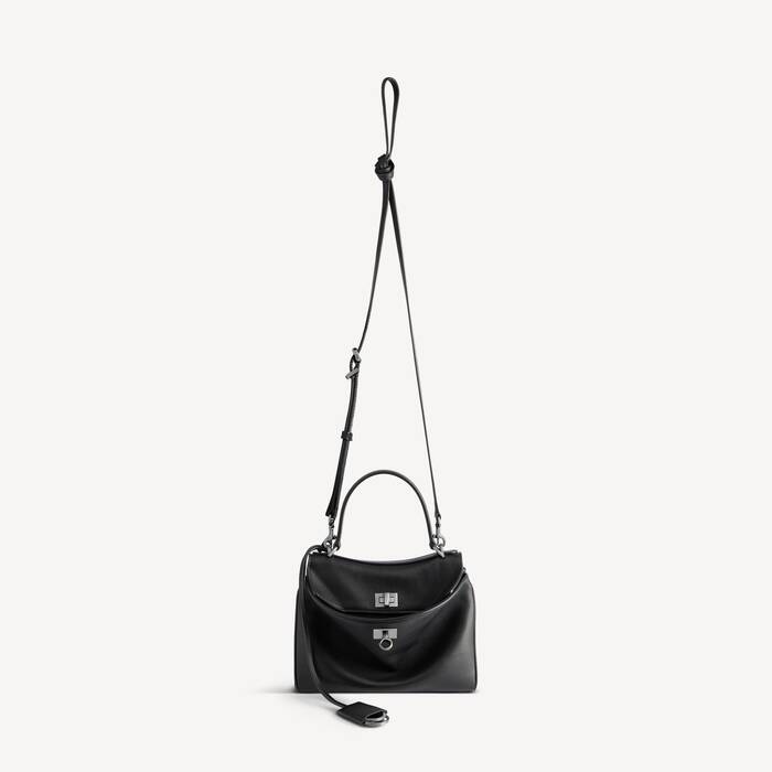 Women's Rodeo Handbag Mini in Black | Balenciaga US
