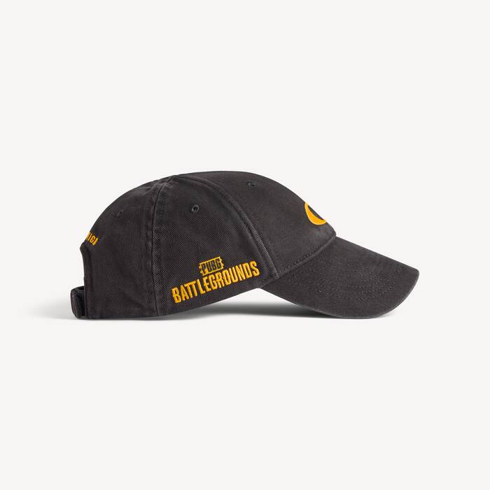 Men's Balenciaga I Pubg I Pubgm Cap in Black | Balenciaga US