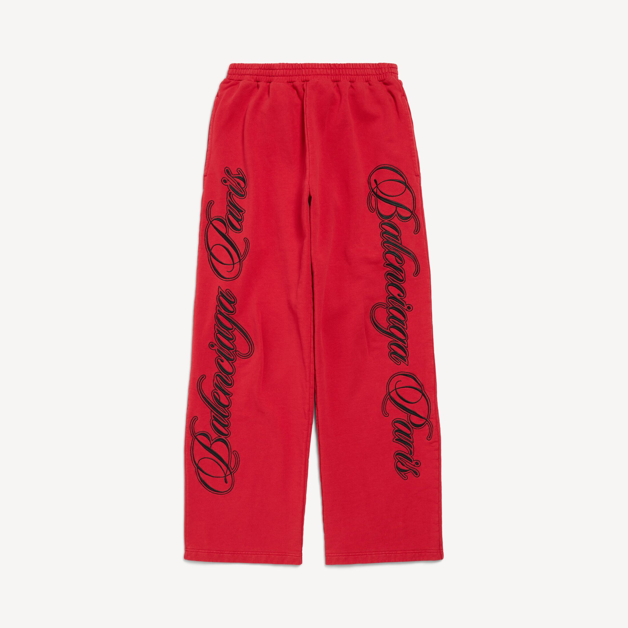 Cursive baggy pants