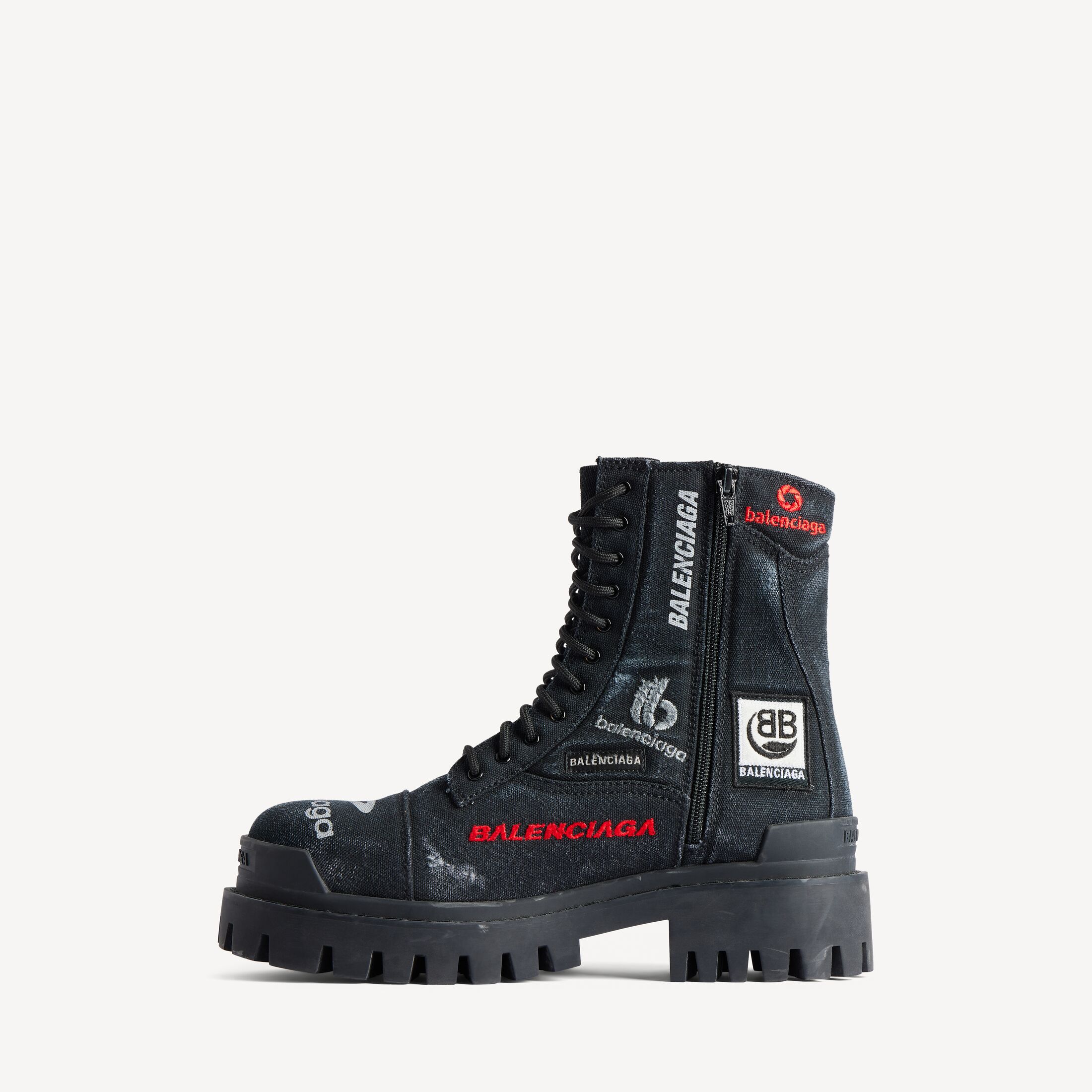 Combat strike boot