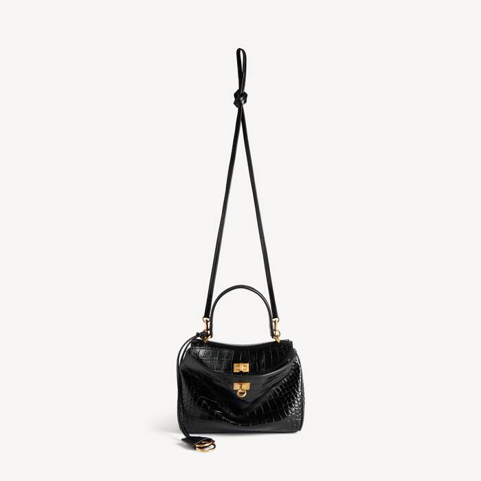 Women's Rodeo Handbag Mini in Black | Balenciaga US