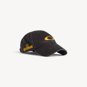 Men's Balenciaga I Pubg I Pubgm Cap in Black | Balenciaga US