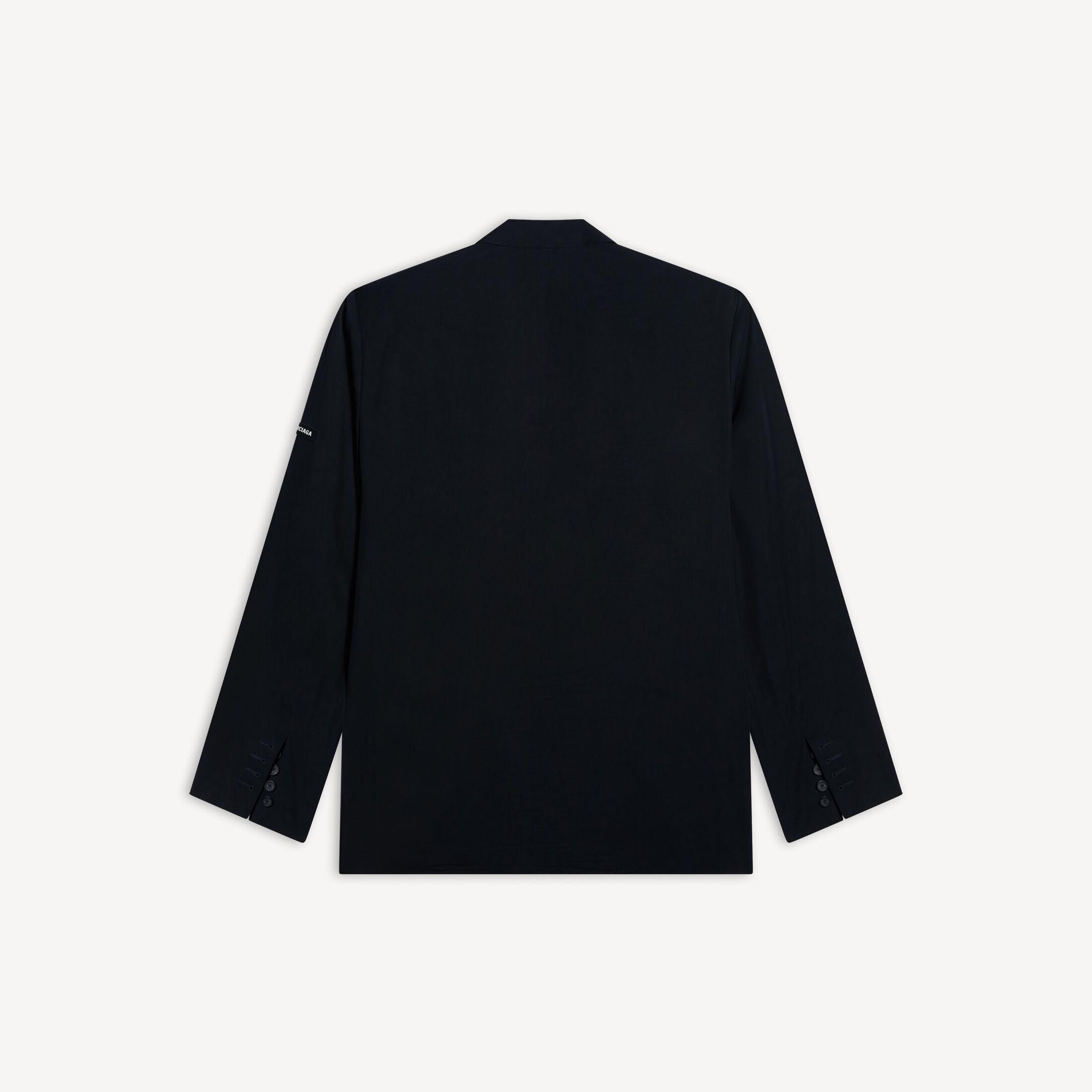 Men's Washed Jacket in Black | Balenciaga US