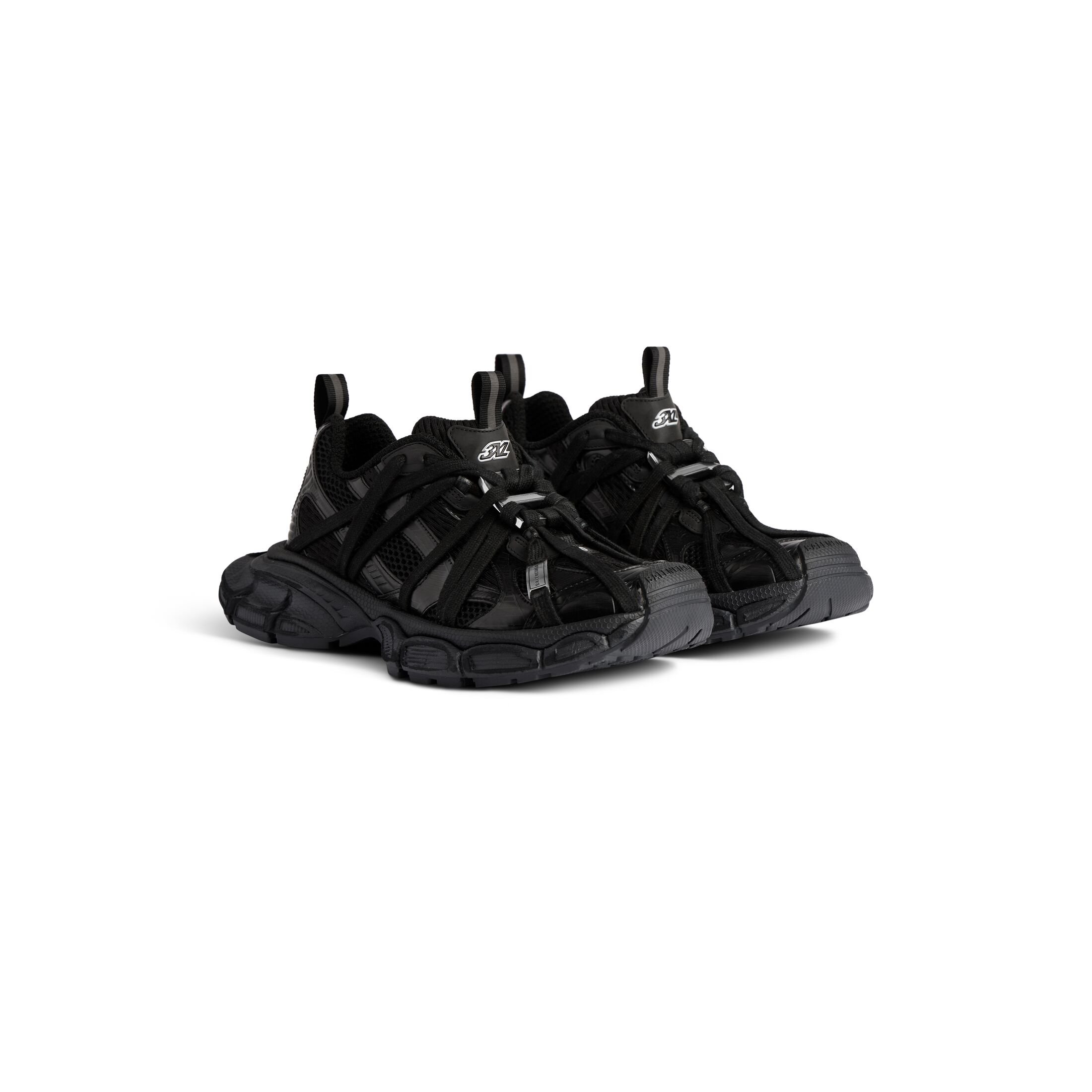 Men's 3xl Extreme Laces B Sneaker in Black | Balenciaga US
