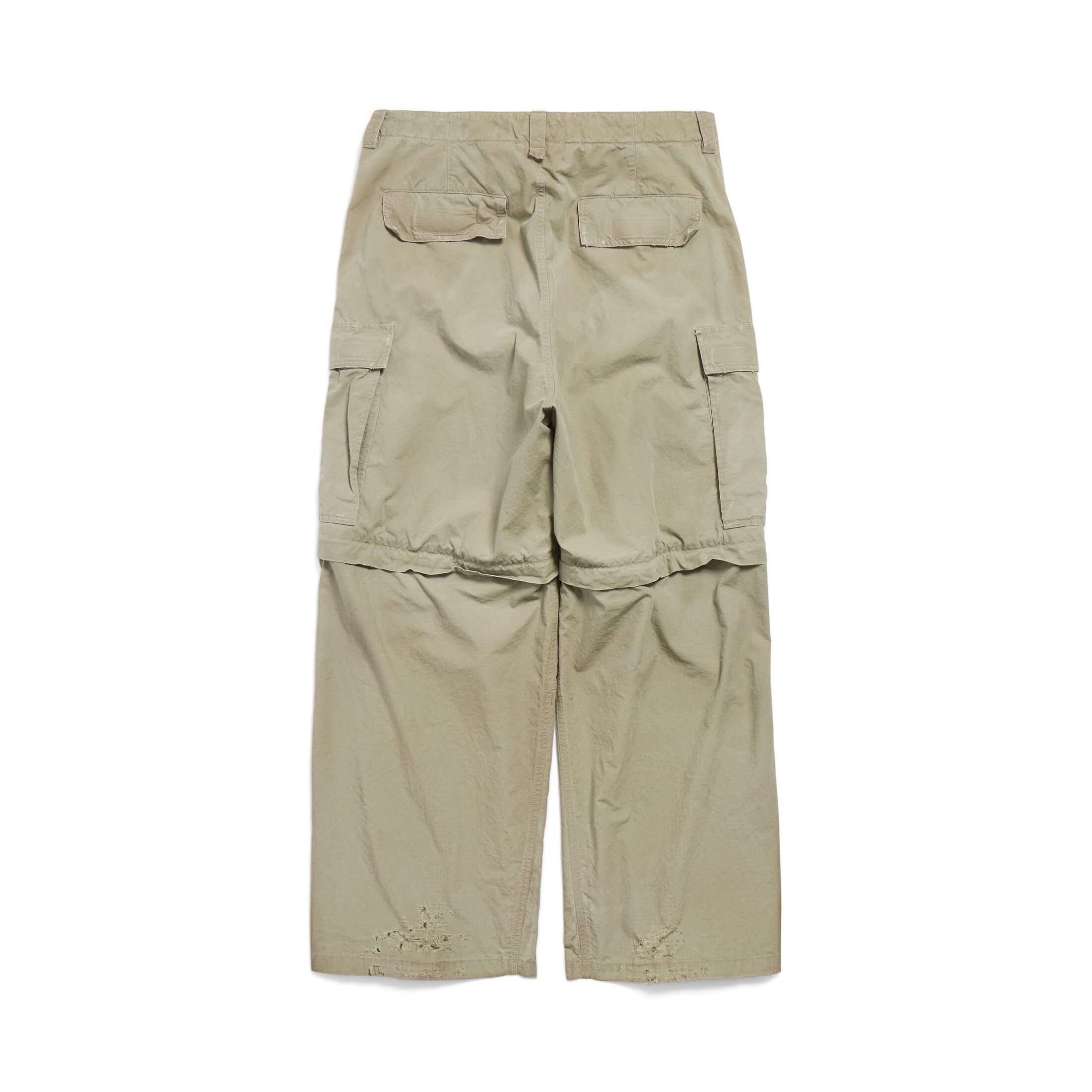 Men's Large Cargo Pants in Dark Beige | Balenciaga US