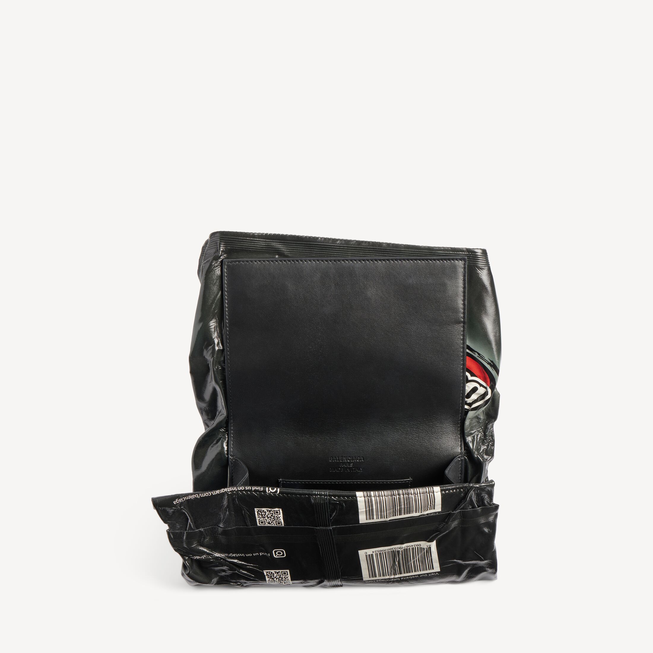 Chips Clutch Wallet in Black | Balenciaga CA