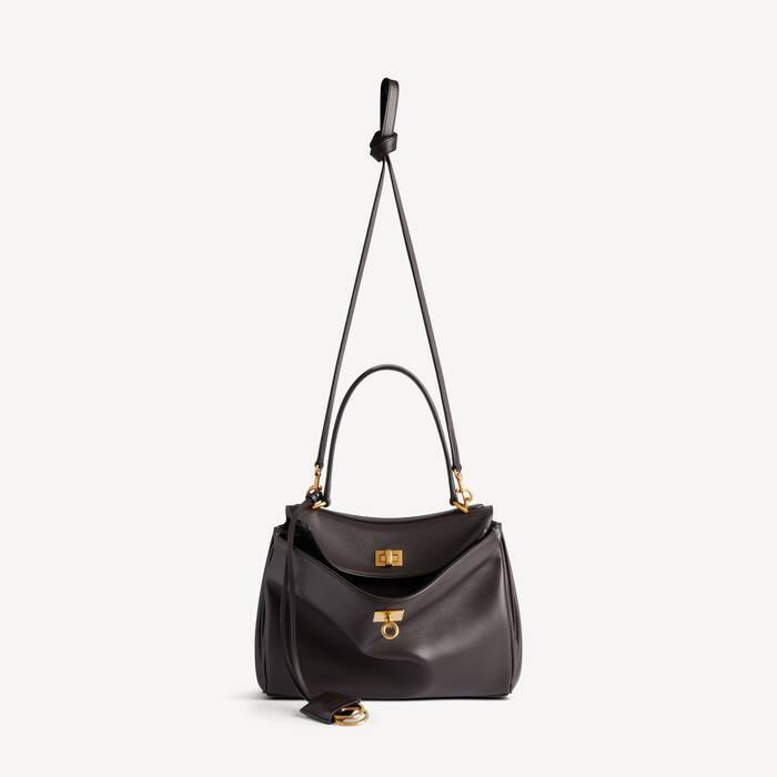 Women's Rodeo Handbag Small in Espresso | Balenciaga US