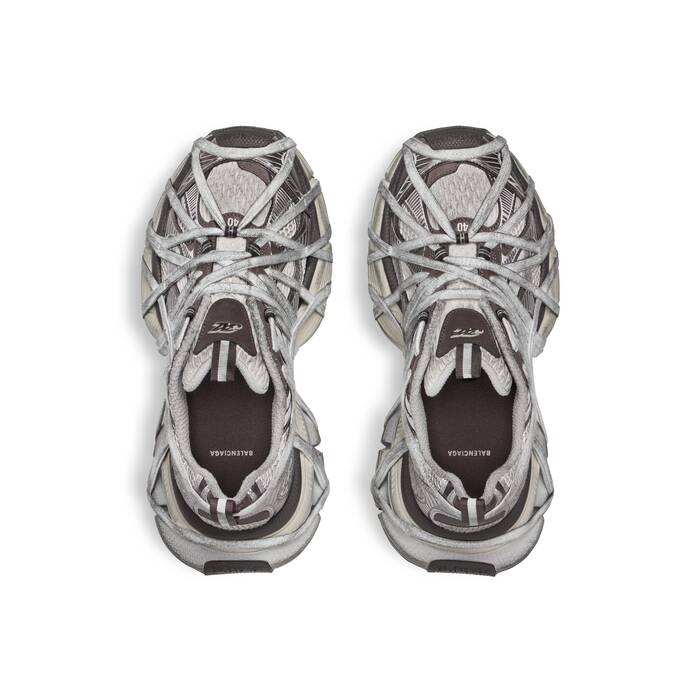 Men's 3xl Extreme Lace Sneaker in Brown/grey/beige | Balenciaga AU