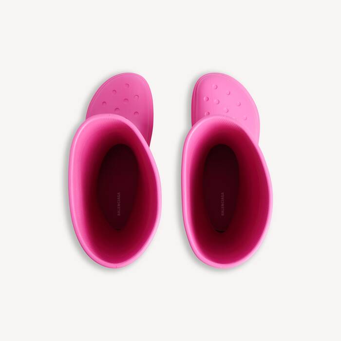 Women's Crocs™ Boot in Bright Pink | Balenciaga US