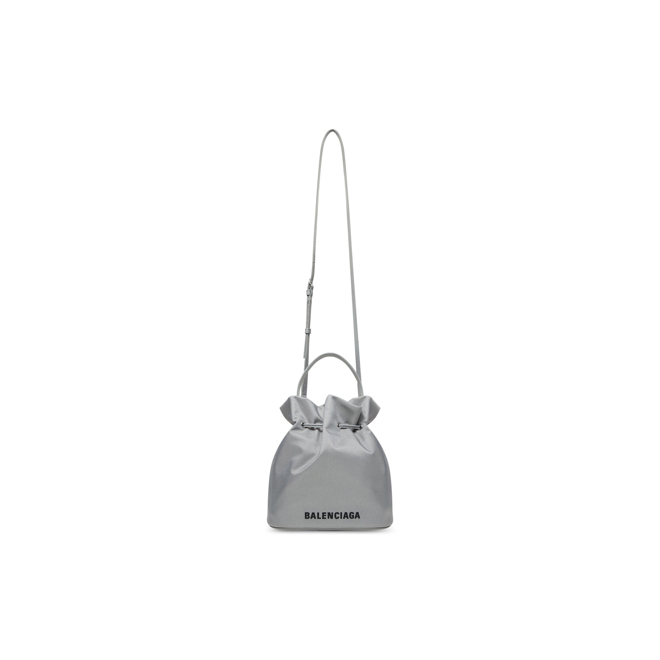 Wheel small drawstring bucket bag