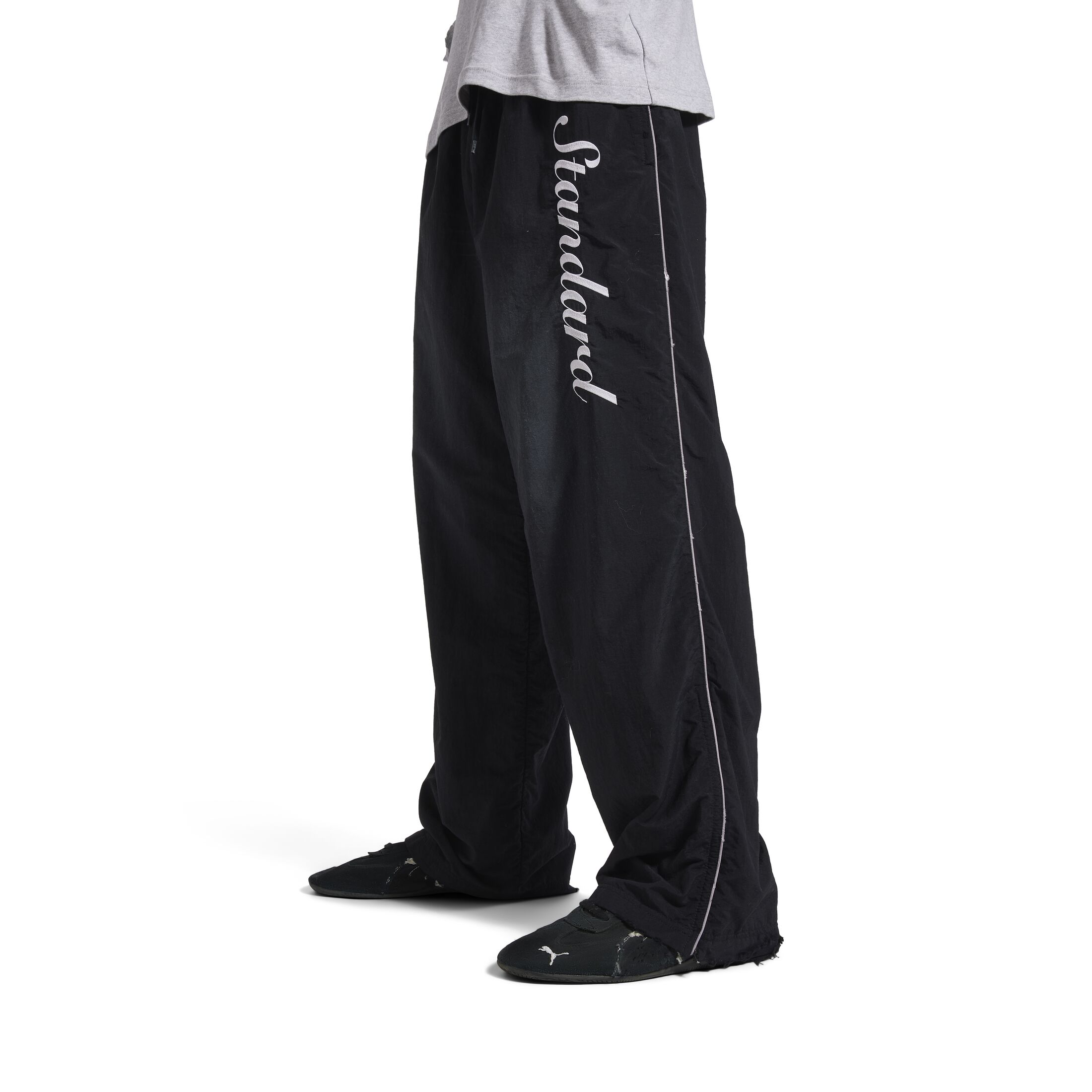 Men's Standard Script Large Tracksuit Pants In Technical Fabric in ...