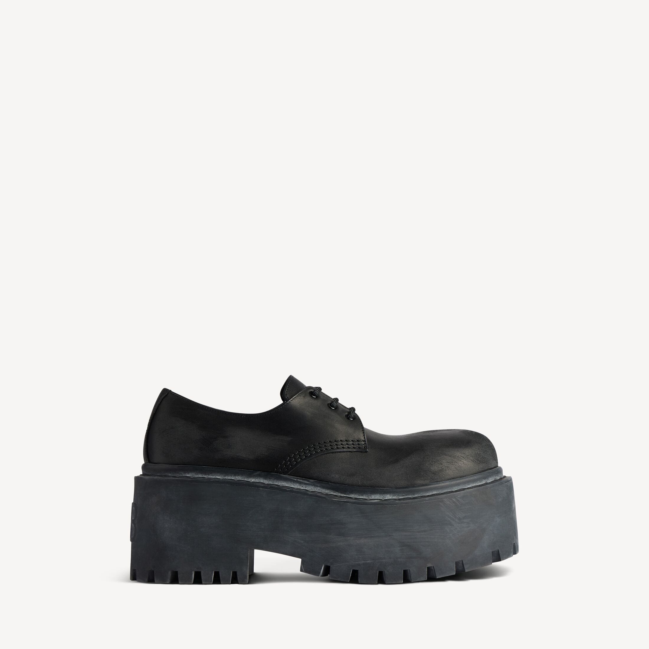 Women's Strike Platform Derby in Black | Balenciaga US