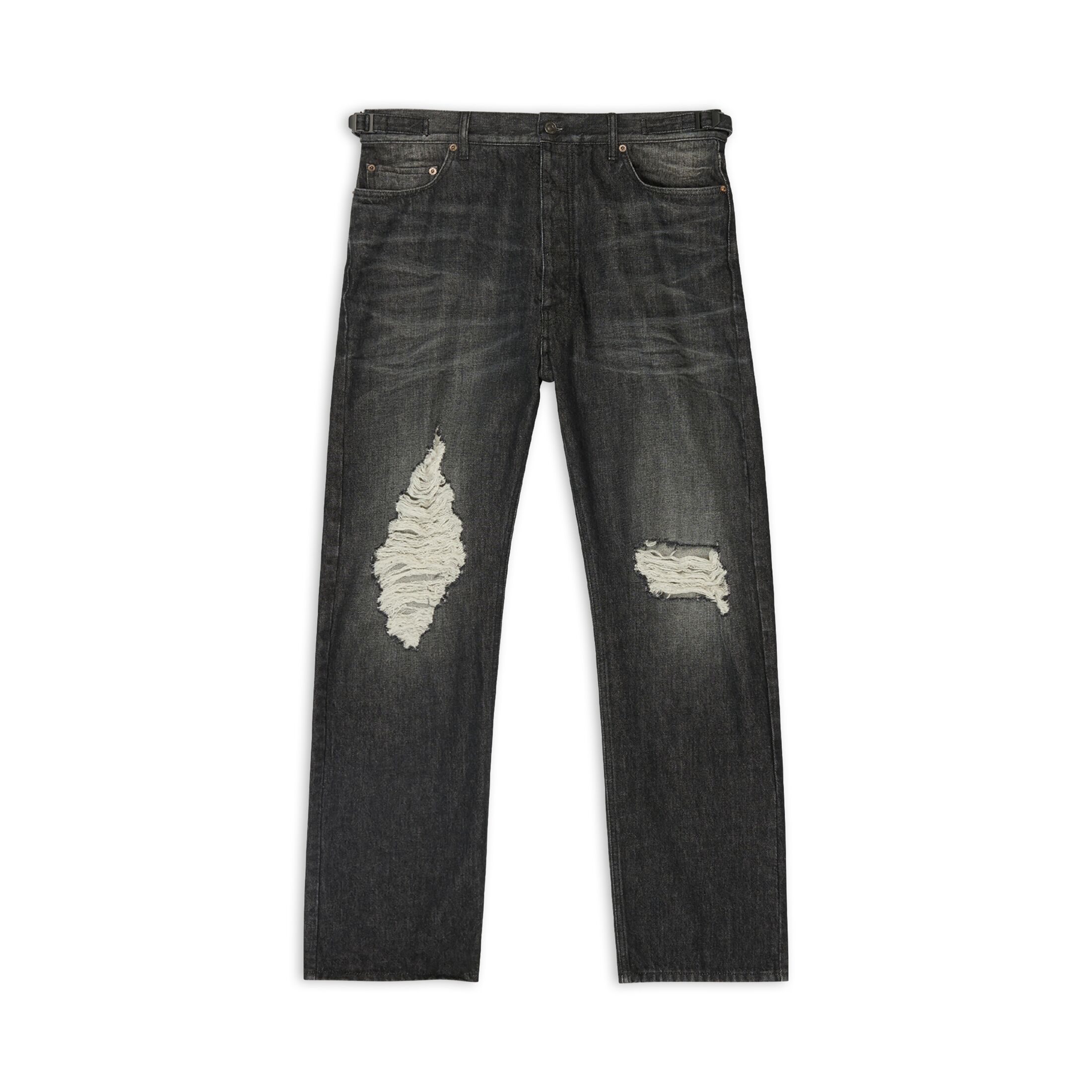 Relaxed fit rips pants