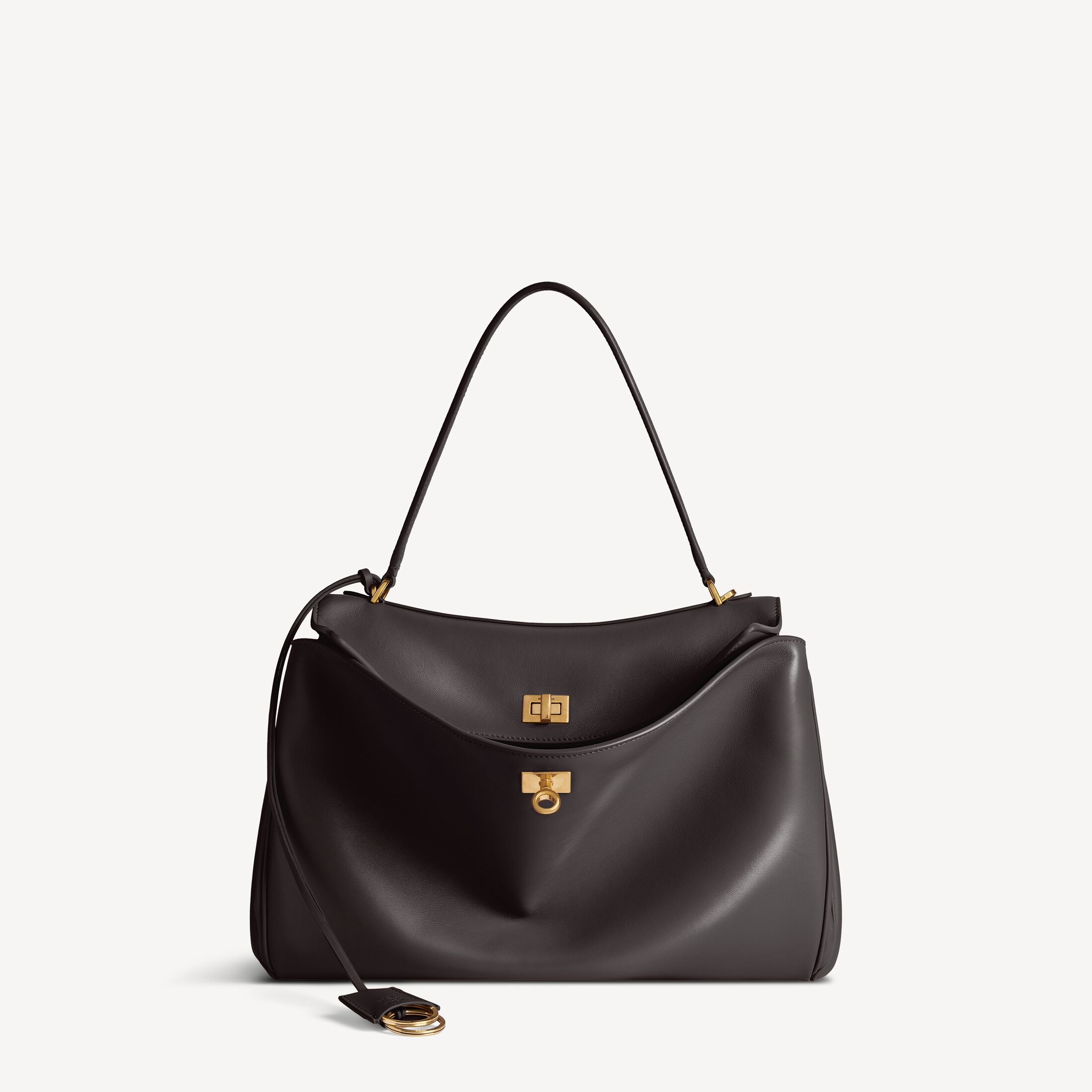 Women's Rodeo Handbag Medium in Espresso | Balenciaga GB