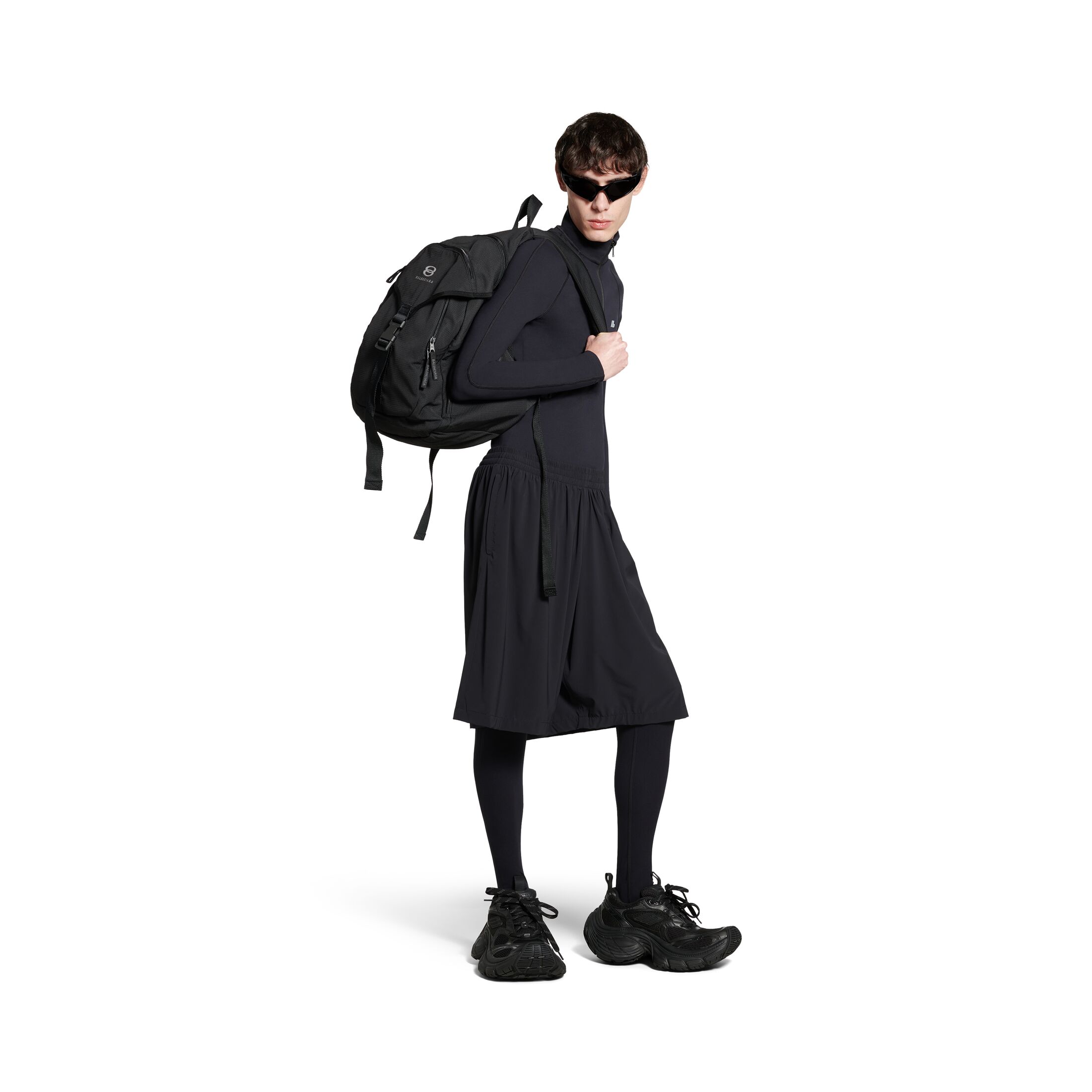 Men's Unity Backpack Large in Black | Balenciaga US