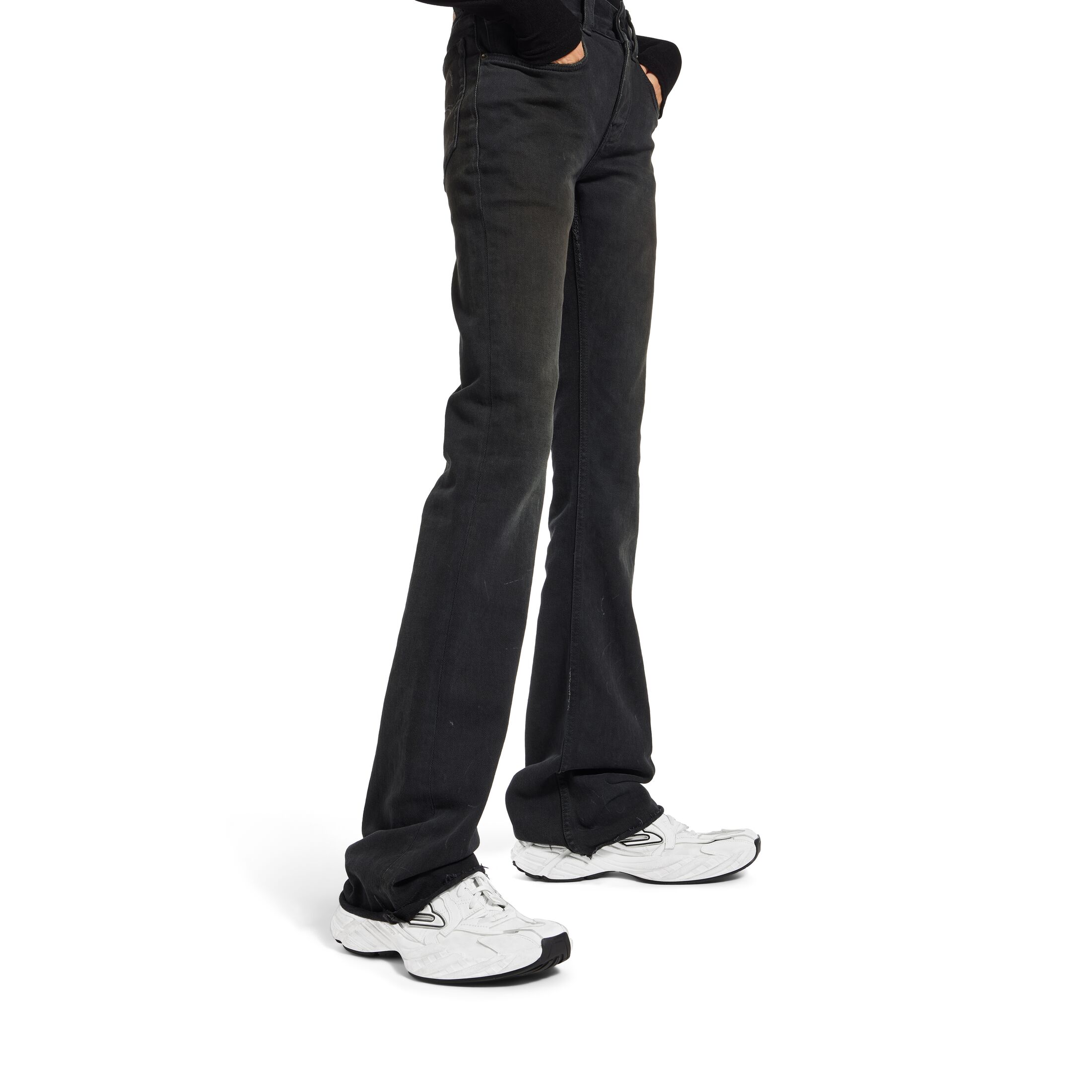 Women's Monday Shoe in White/black/grey | Balenciaga US