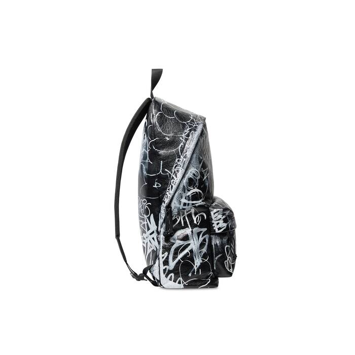 Explorer Rucksack Graffiti für Herren in Schwarz | Balenciaga DE