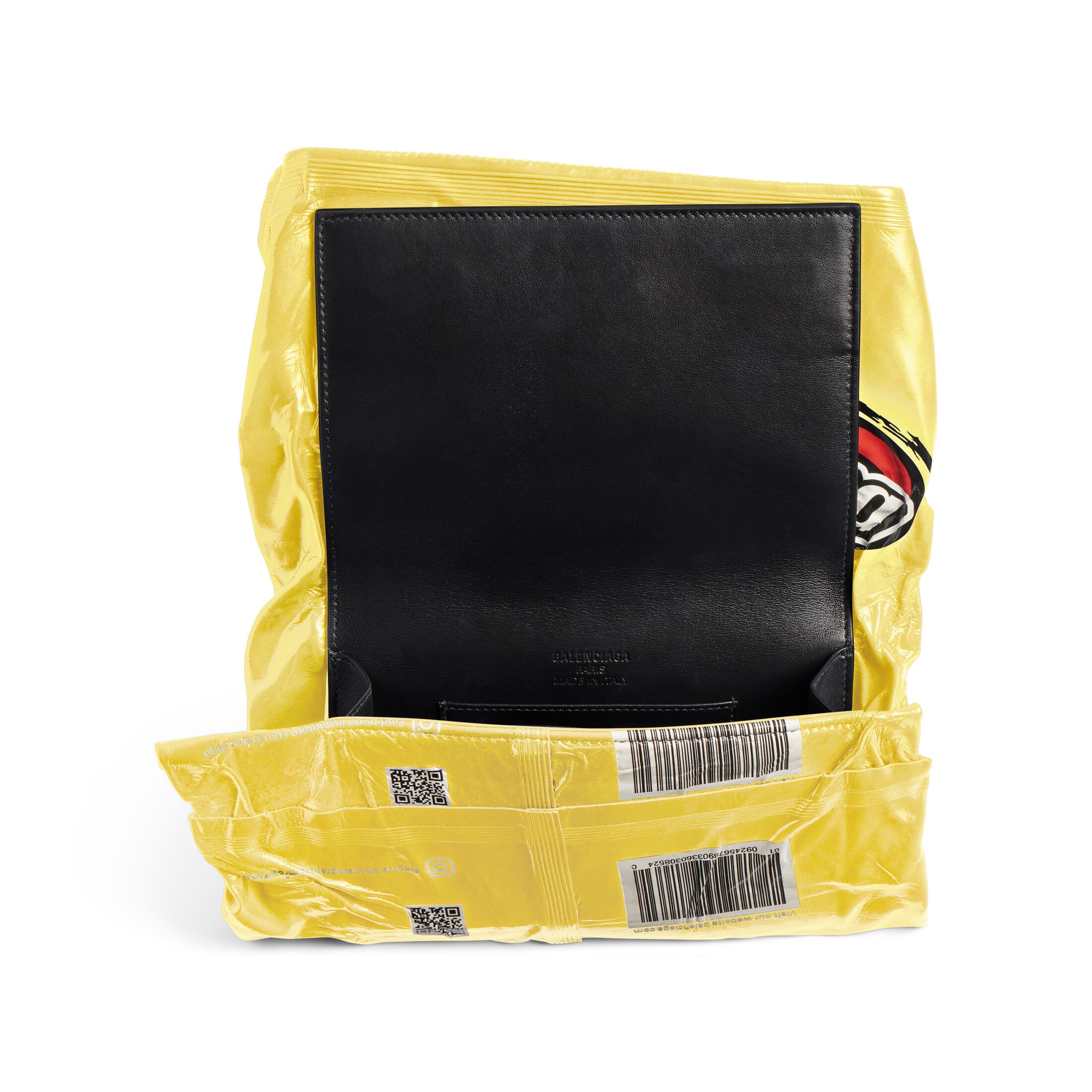 Chips Clutch Wallet in Yellow | Balenciaga US
