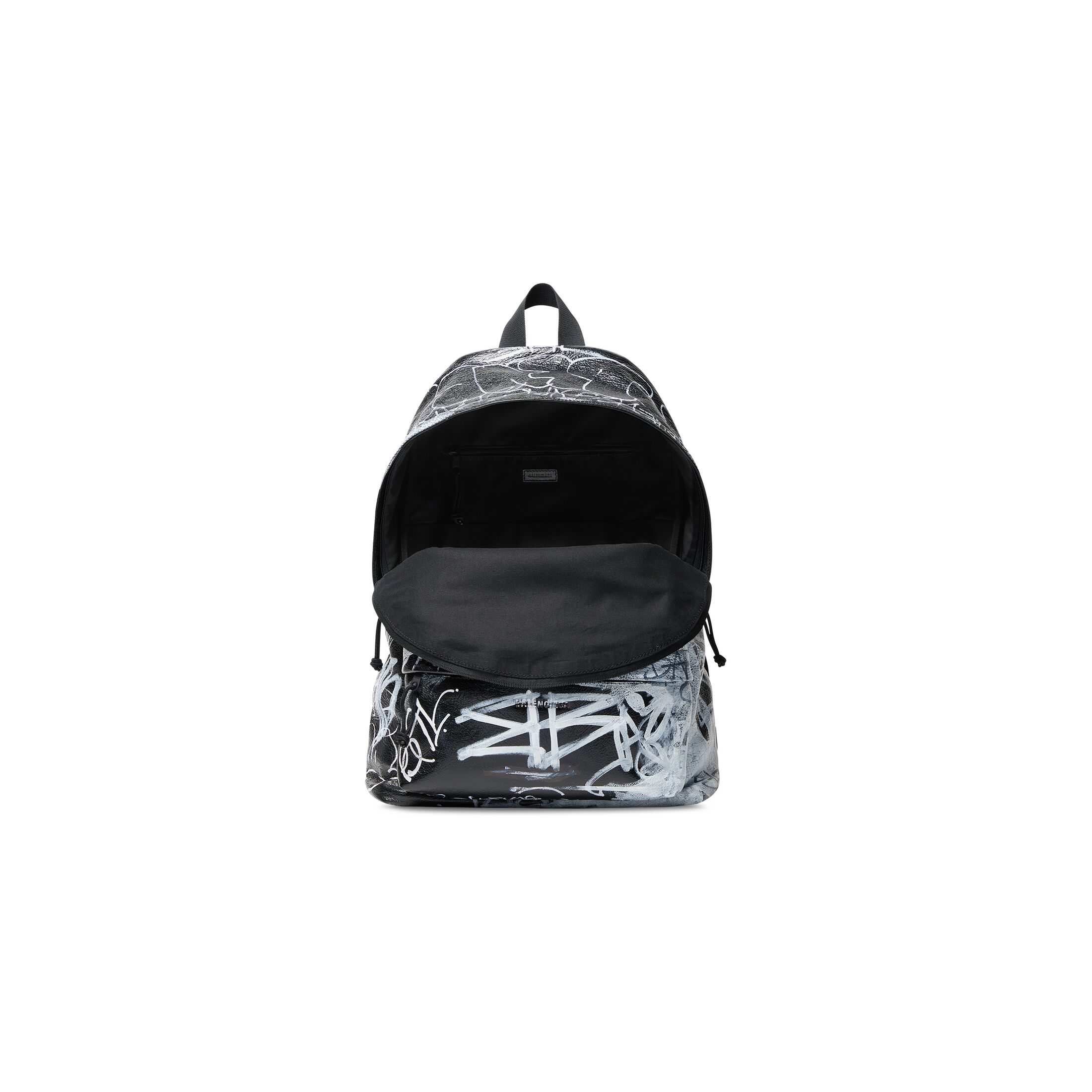 Men's Explorer Backpack Graffiti in Black | Balenciaga US
