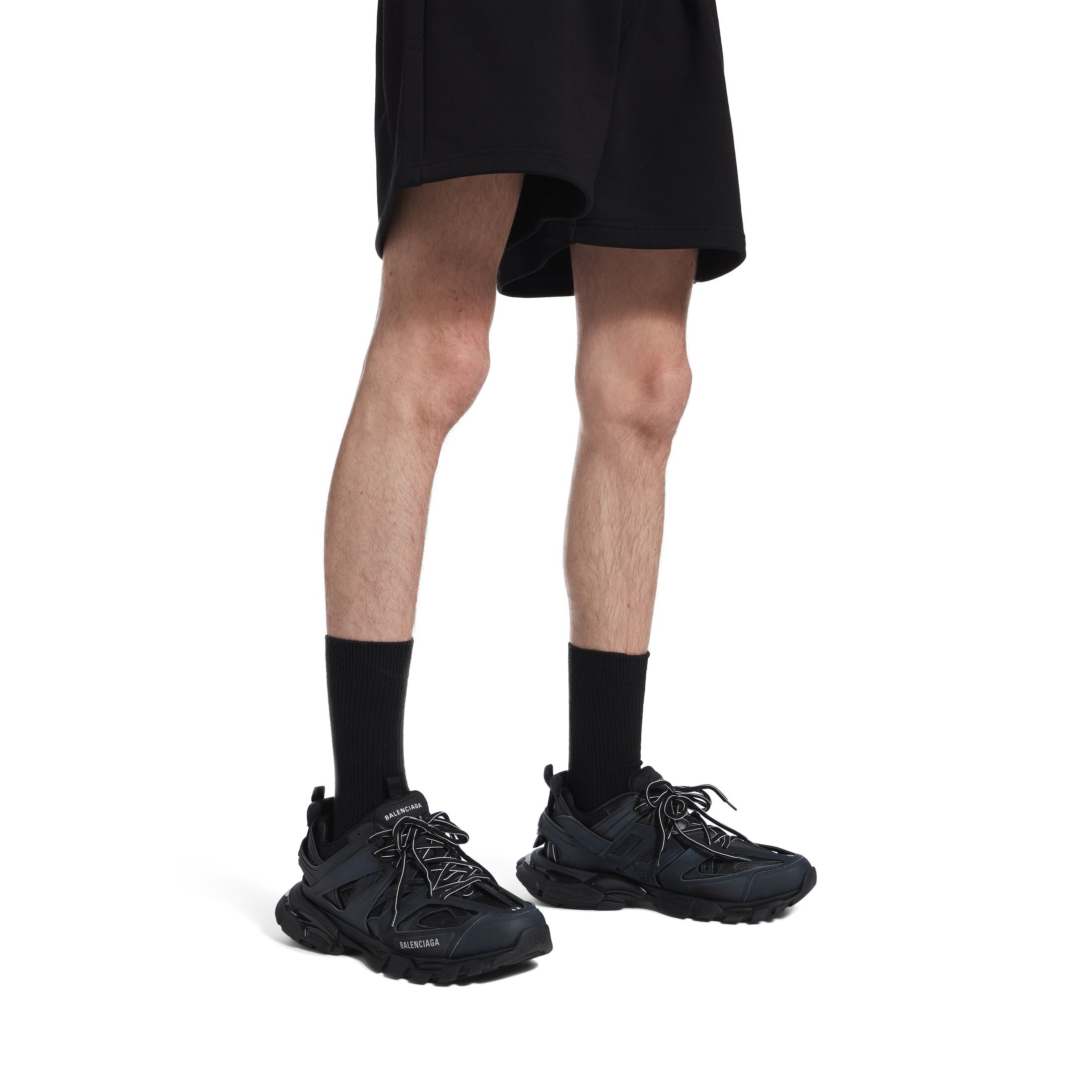 Men's Track Sneaker in Black | Balenciaga US