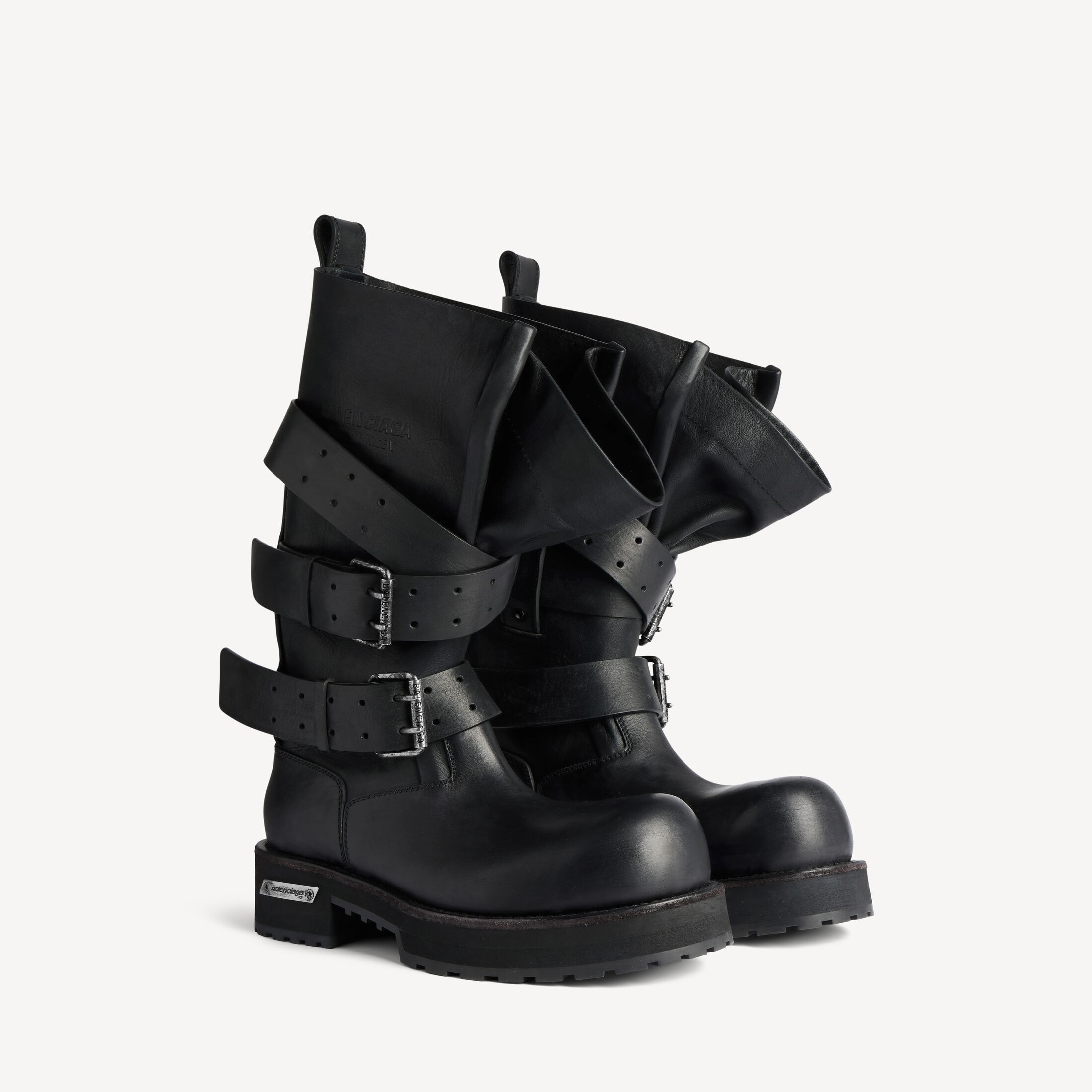 Women's Venom High Boot in Black | Balenciaga US