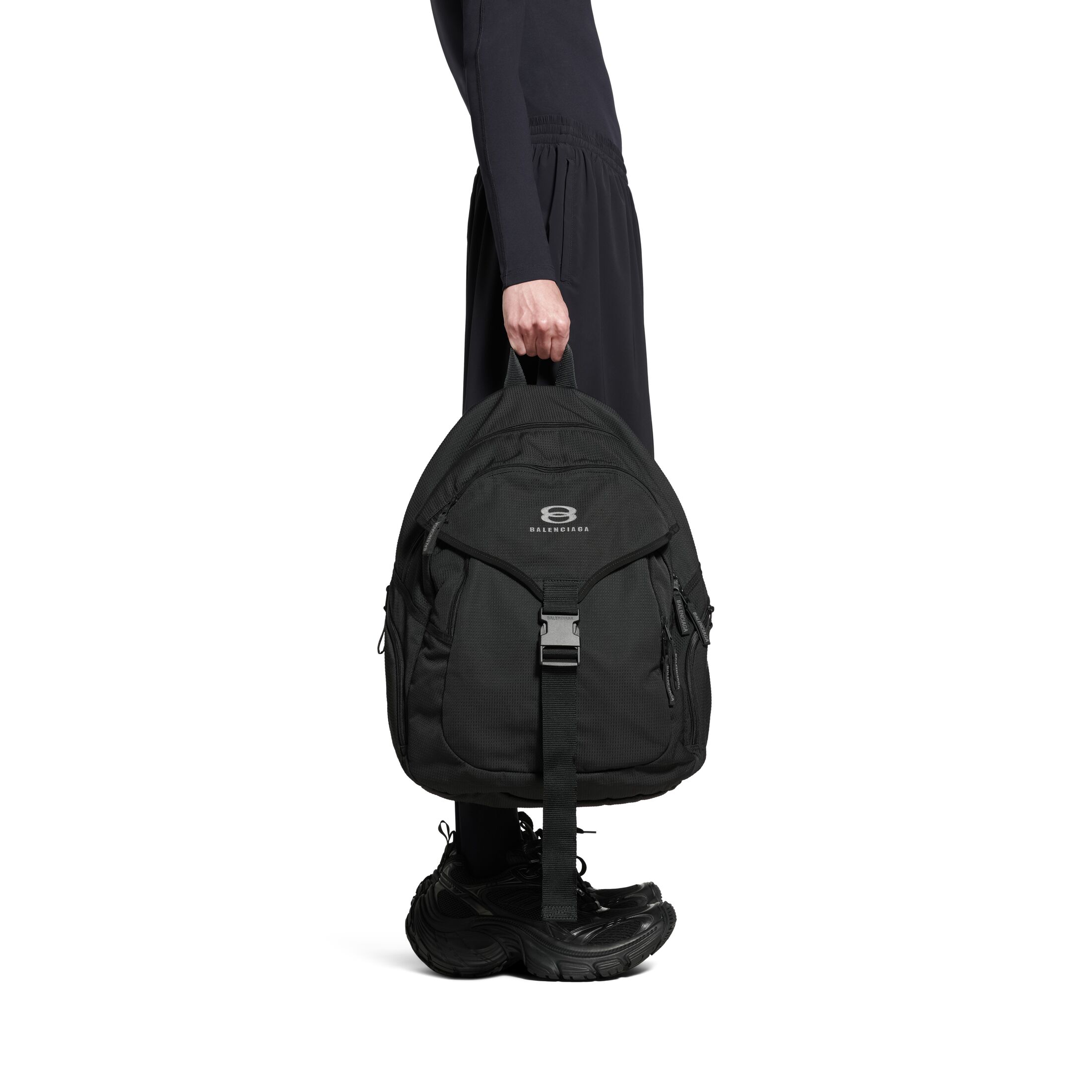 Men's Unity Backpack Large in Black | Balenciaga US
