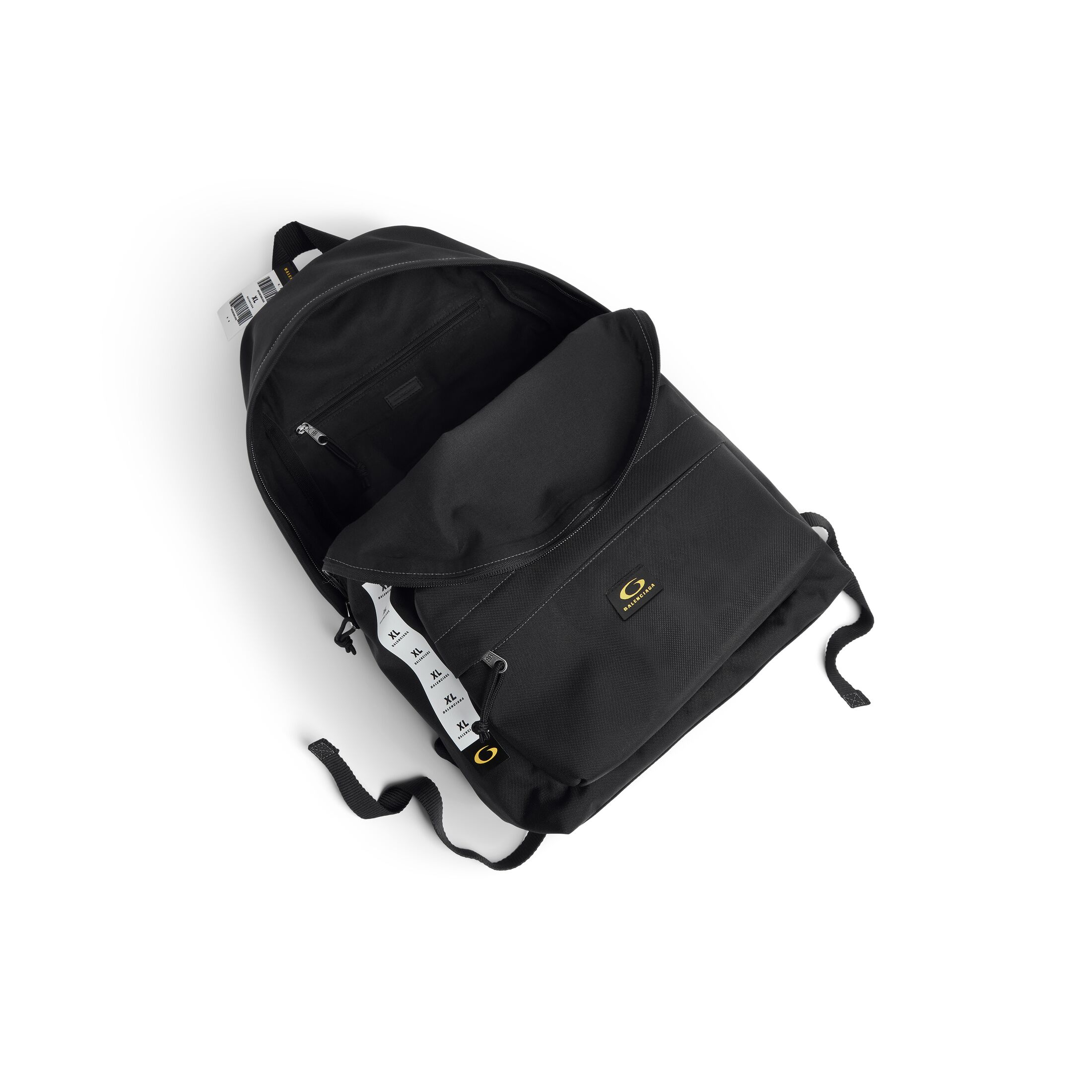 Men's Explorer Backpack in Black/yellow/white | Balenciaga US