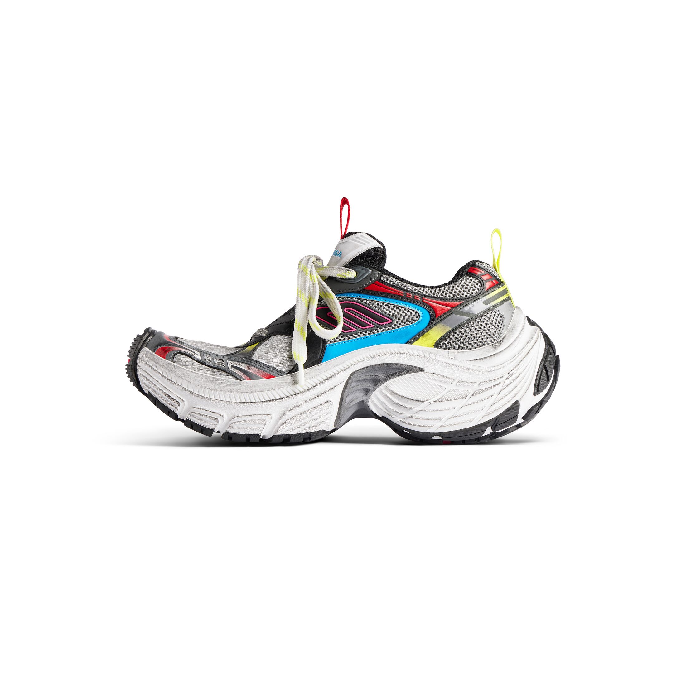 남성 6xl 스니커즈 블랙/화이트/멀티컬러 | 발렌시아가 KR