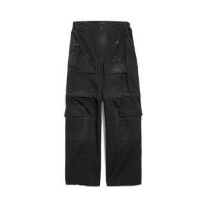 Men's Large Cargo Pants in Black | Balenciaga US