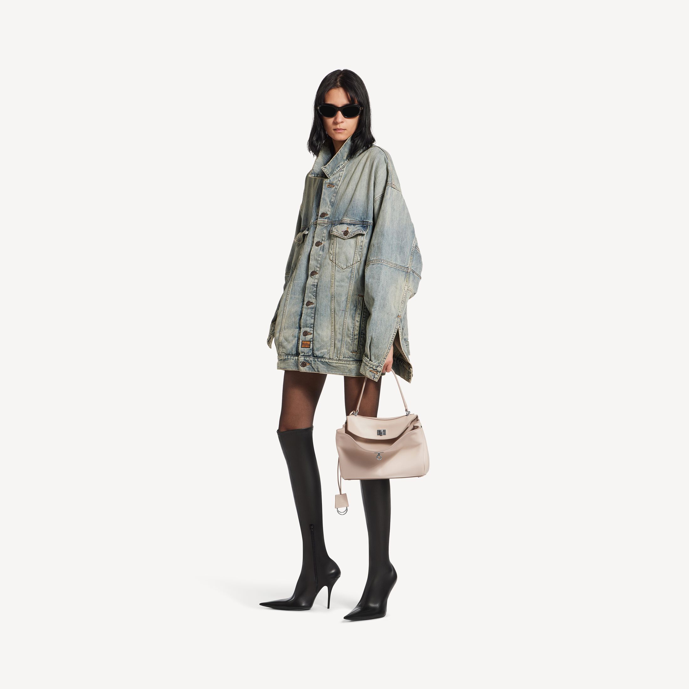 Women's Rodeo Handbag Small in Almond | Balenciaga US