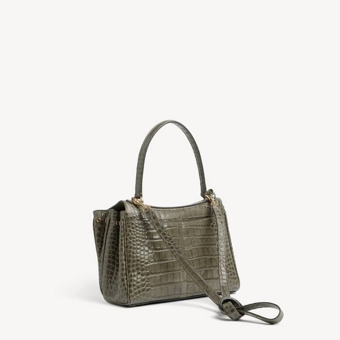 Women's Rodeo Handbag Small in Army Green | Balenciaga US