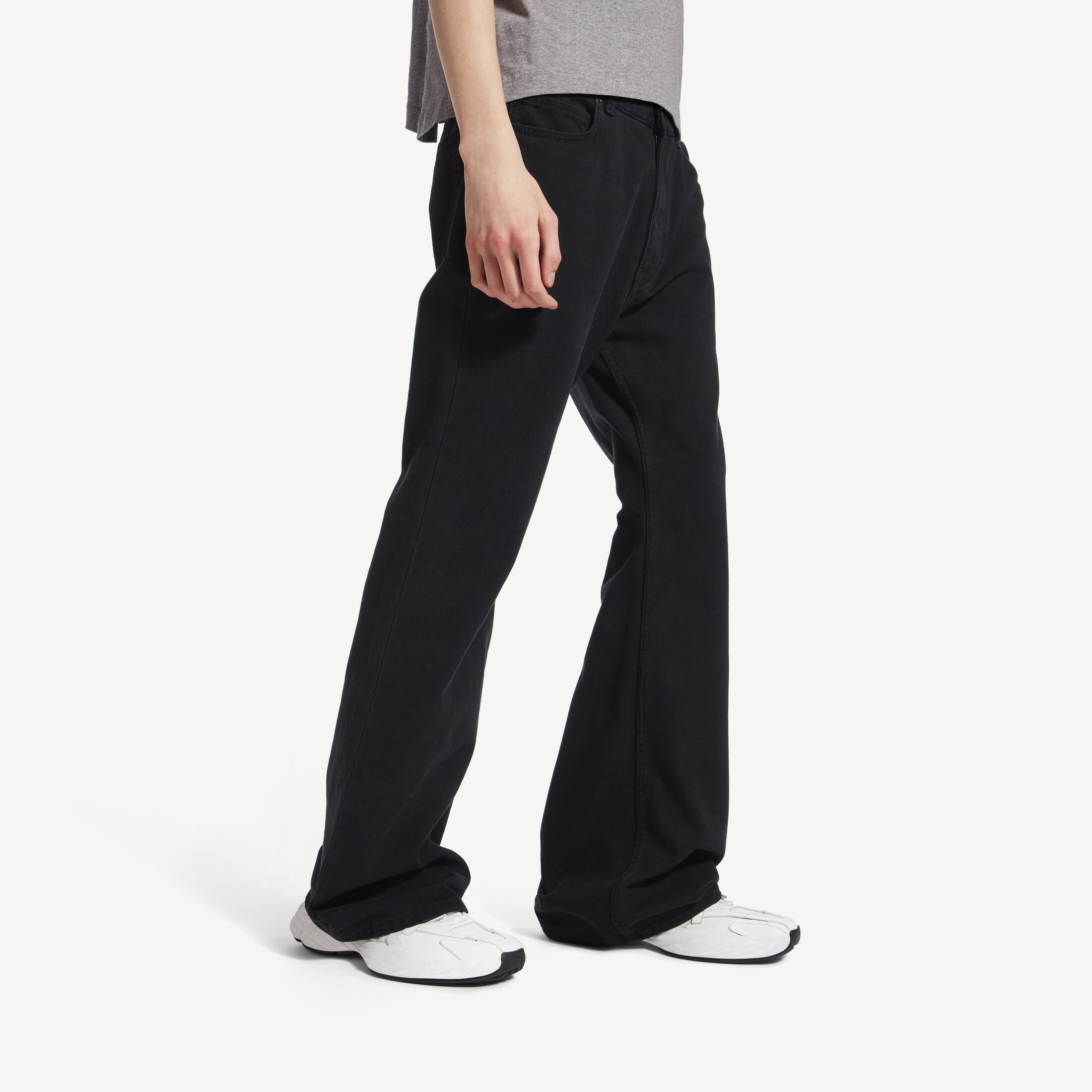 Men's Flared Pants in Black | Balenciaga US