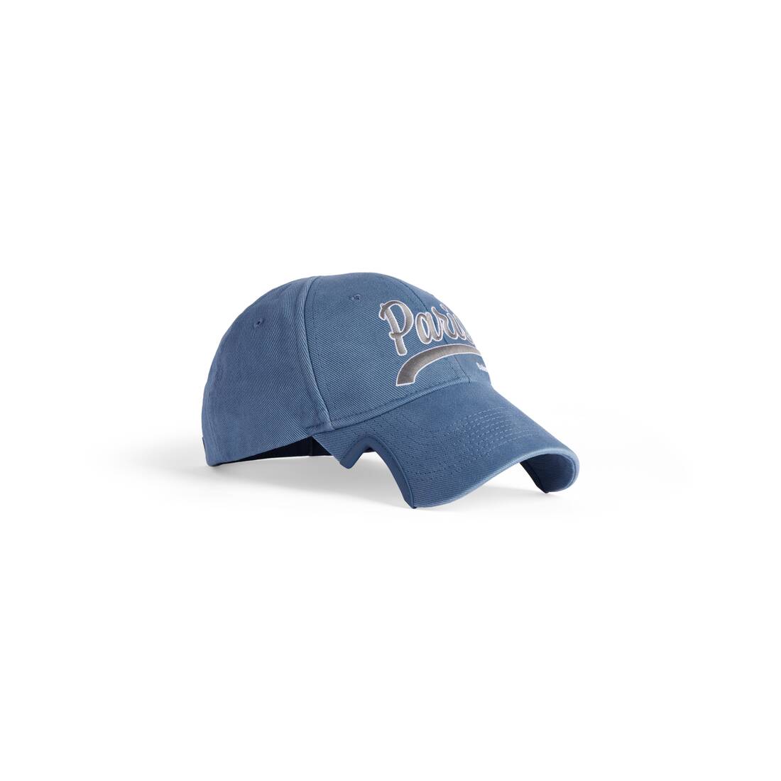 Enjoy Paris Cap in Faded Blue | Balenciaga CA