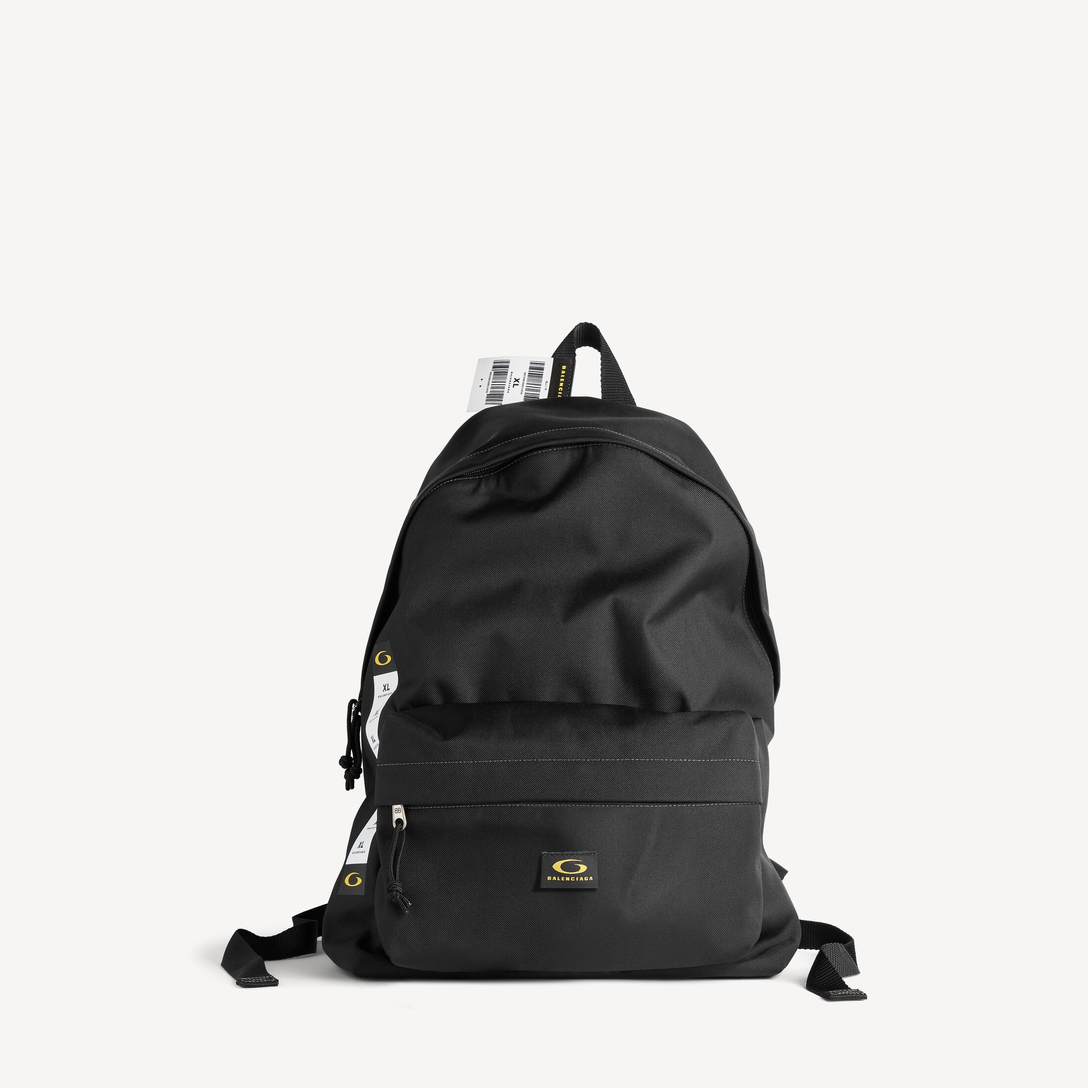 Men's Explorer Backpack in Black/yellow/white | Balenciaga US