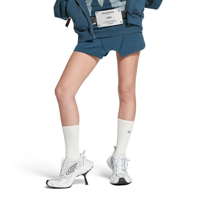 Women's Monday Heel Shoe in White/black/grey | Balenciaga AU