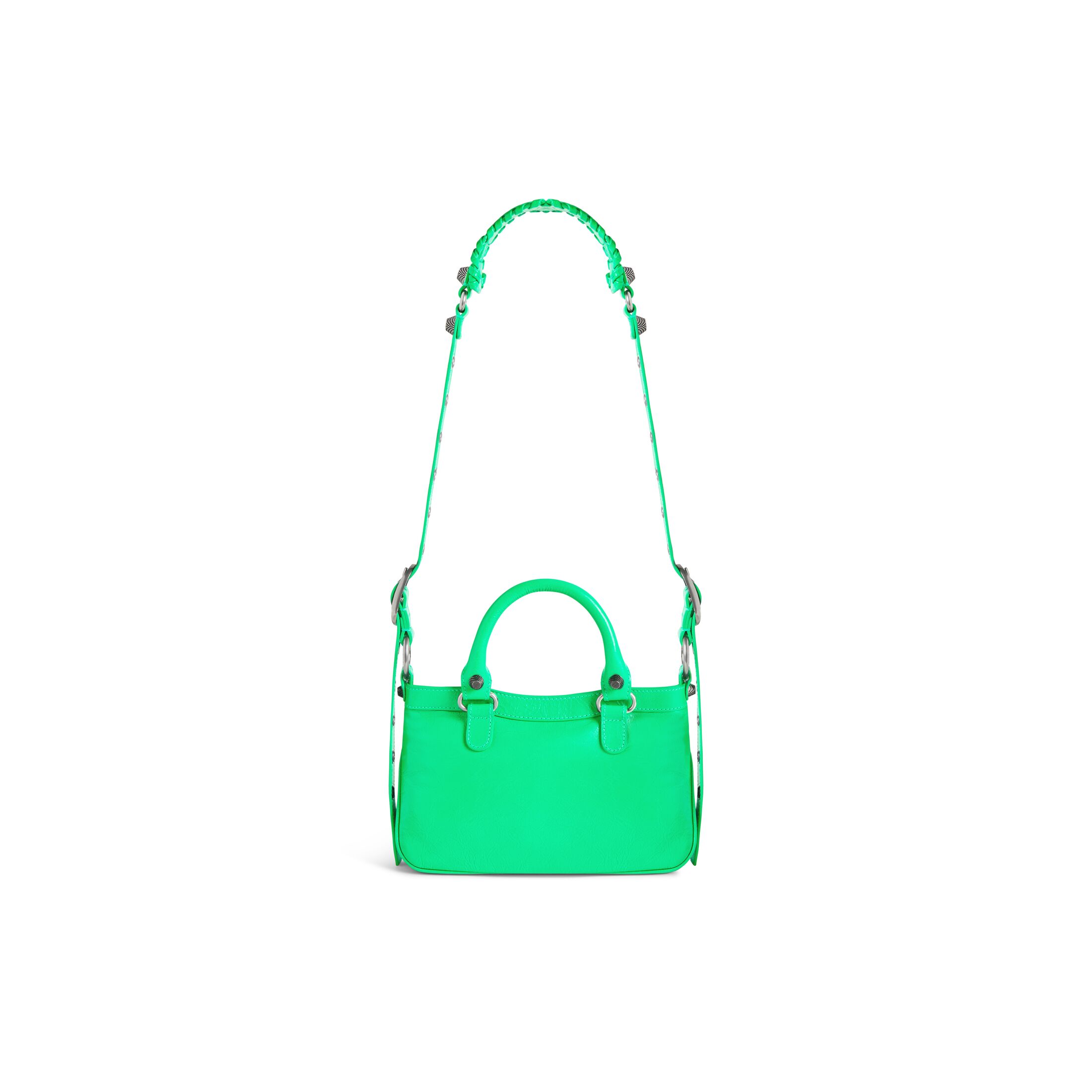 Bolso Tote Neo Cagole Pequeño para Mujer en Verde | Balenciaga ES