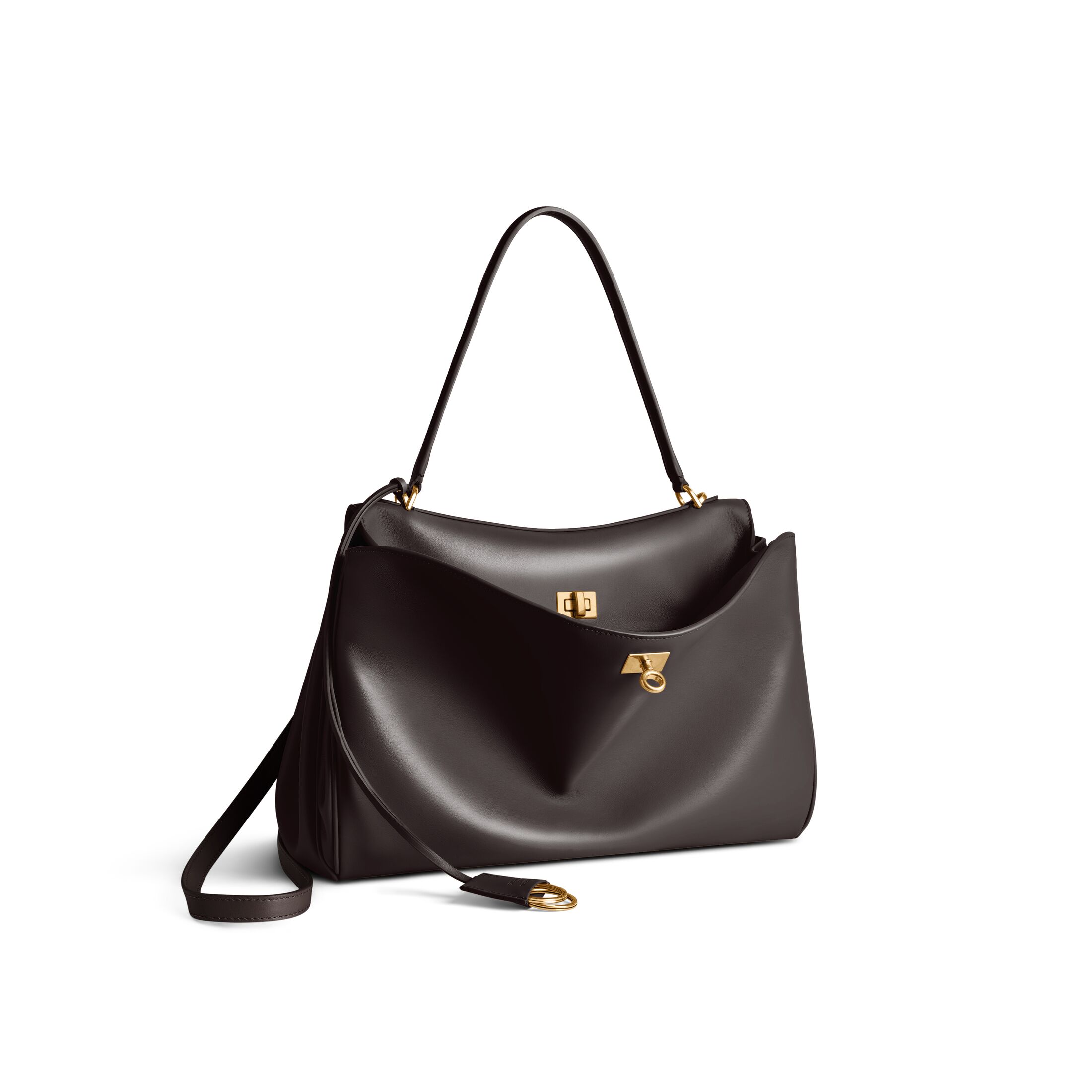 Women's Rodeo Handbag Medium in Espresso | Balenciaga GB