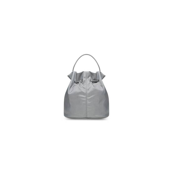 Wheel small drawstring bucket bag