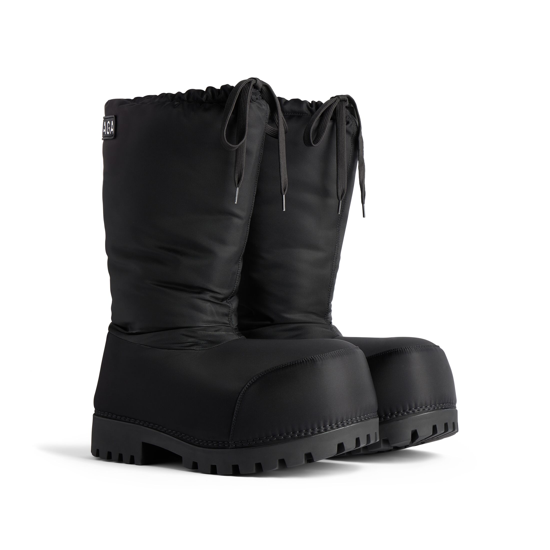 Men's Alaska High Boot in Black | Balenciaga US