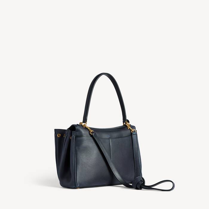 Women's Rodeo Handbag Small in Marine Blue | Balenciaga US