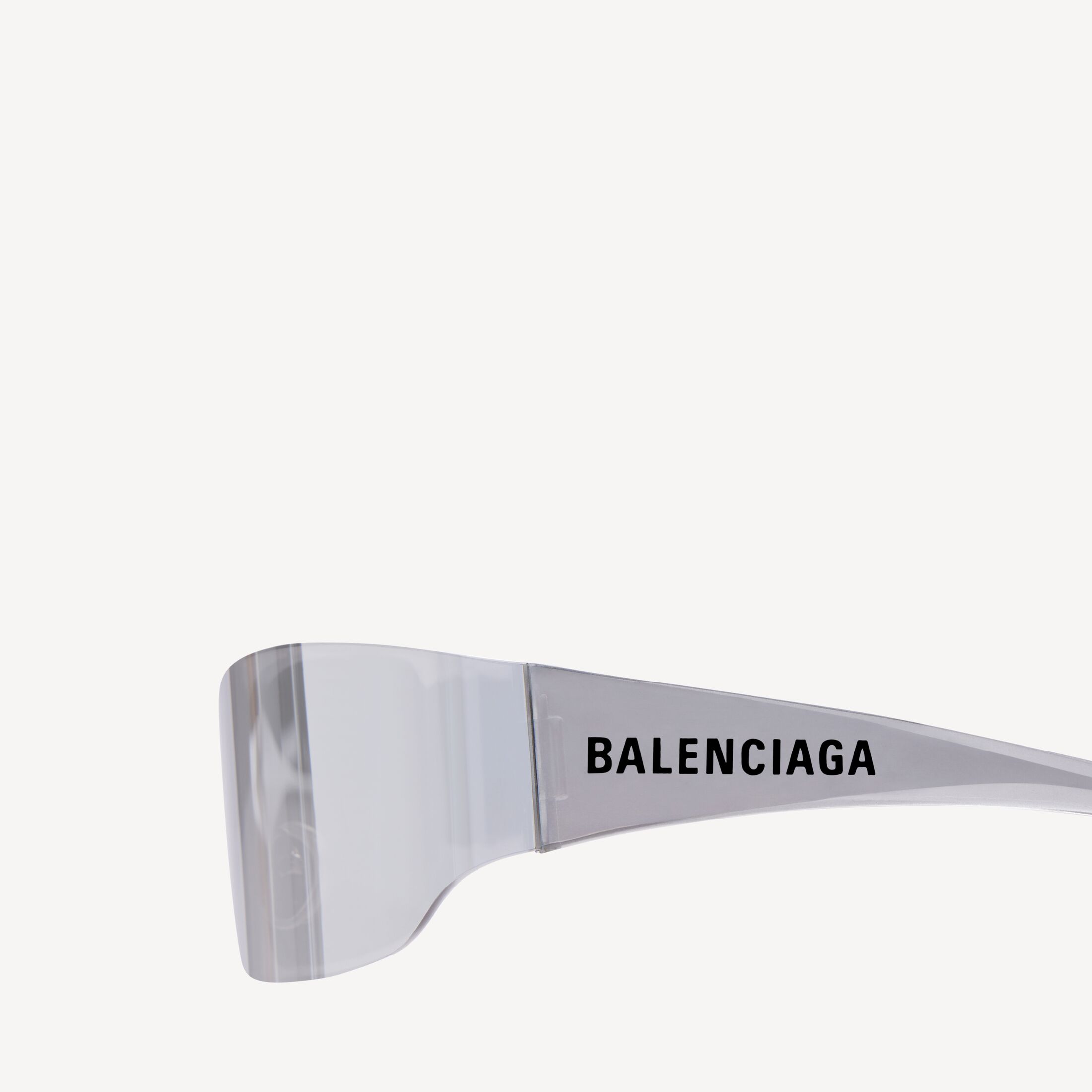 Mono Square Sunglasses in Silver | Balenciaga US