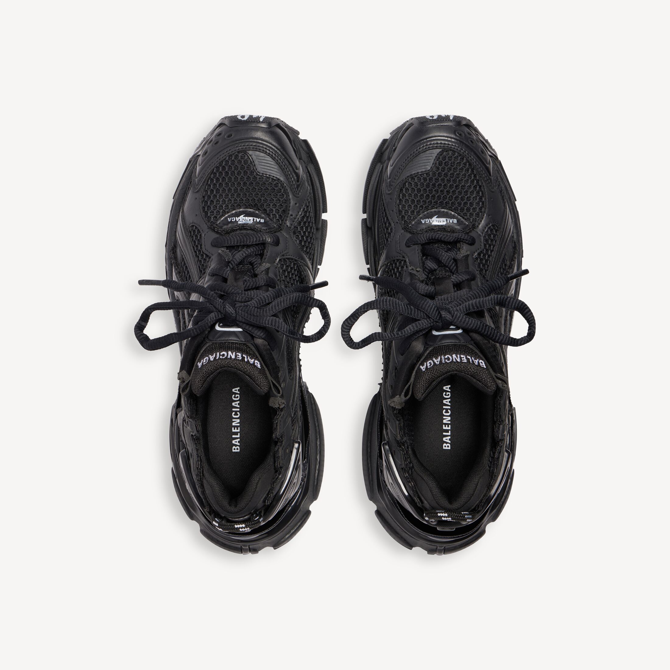 Men's Runner Sneaker in Black | Balenciaga US